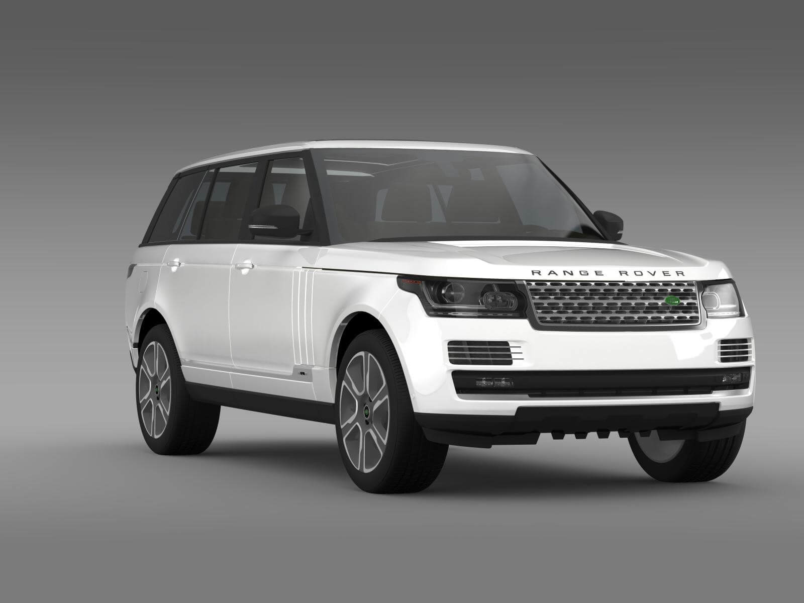 Range Rover Hybrid LWB L405 - 3D Model by Creator 3D