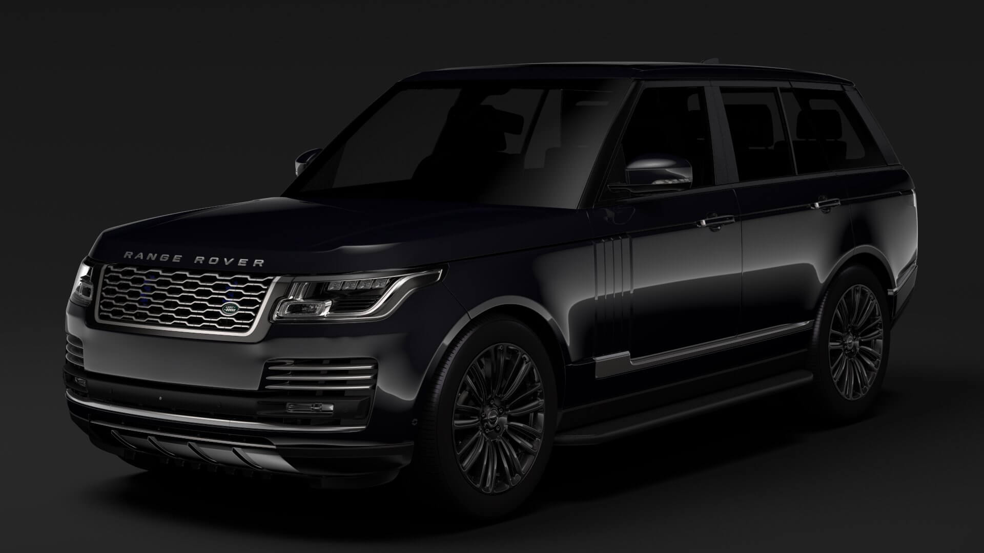 Range Rover Sentinel L405 2018 - 3D Model by Creator 3D