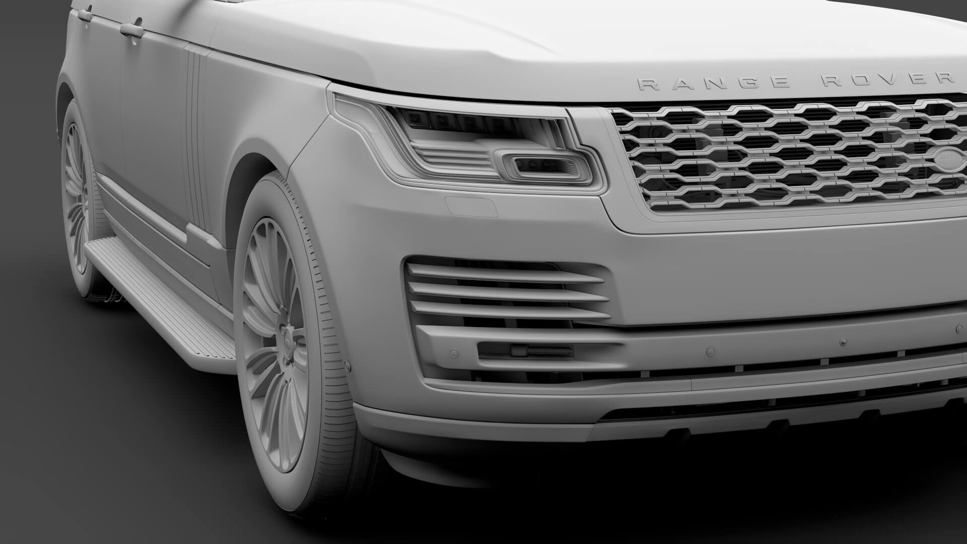 Range Rover Sentinel L405 2018 - 3D Model by Creator 3D