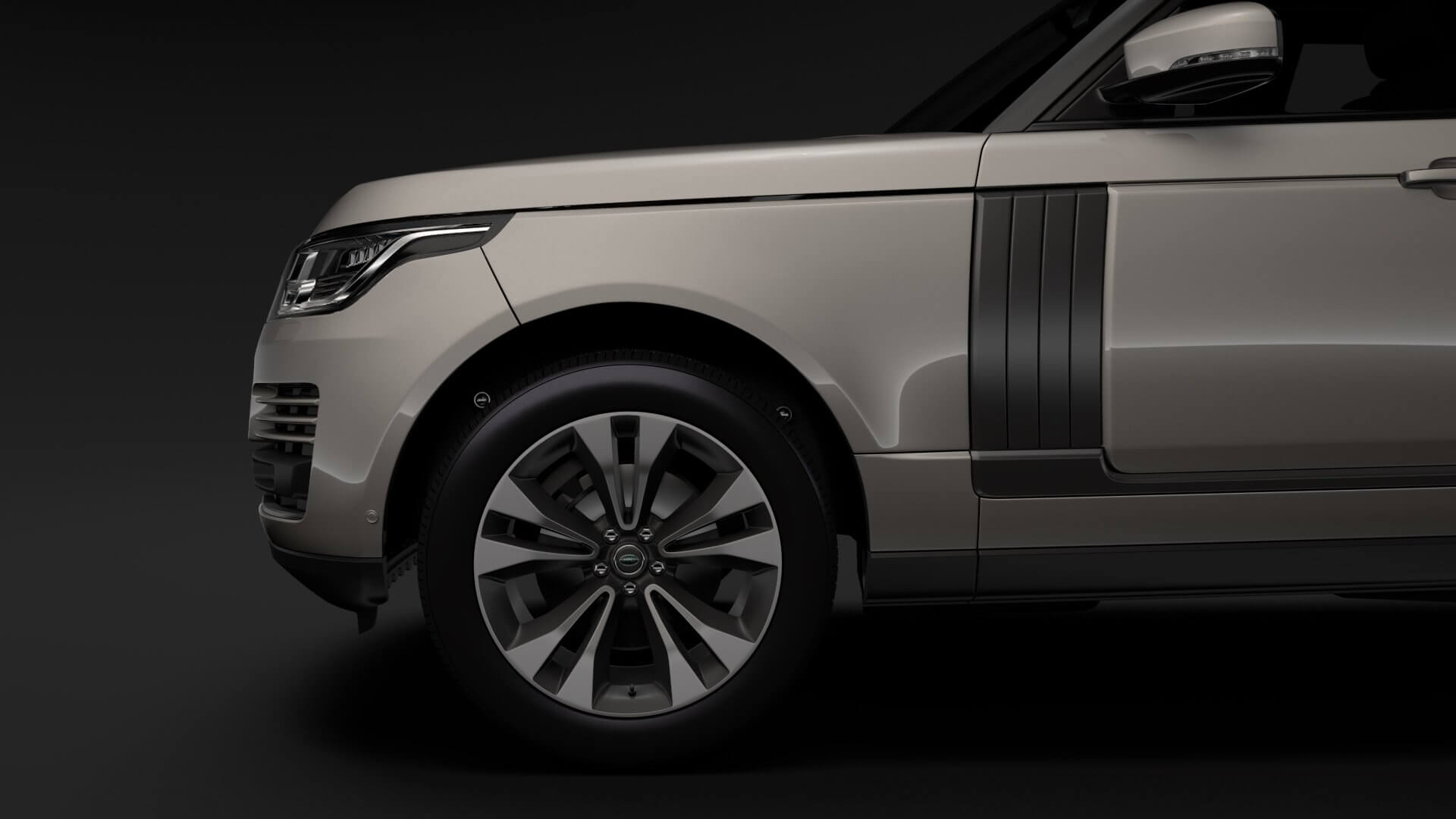Range Rover Supercharged L405 2018 - 3D Model by Creator 3D