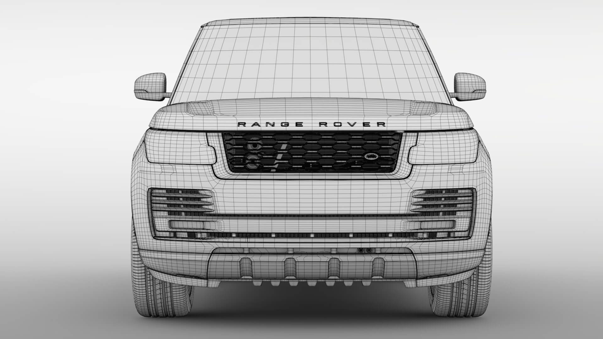 Range Rover Supercharged L405 2018 - 3D Model by Creator 3D