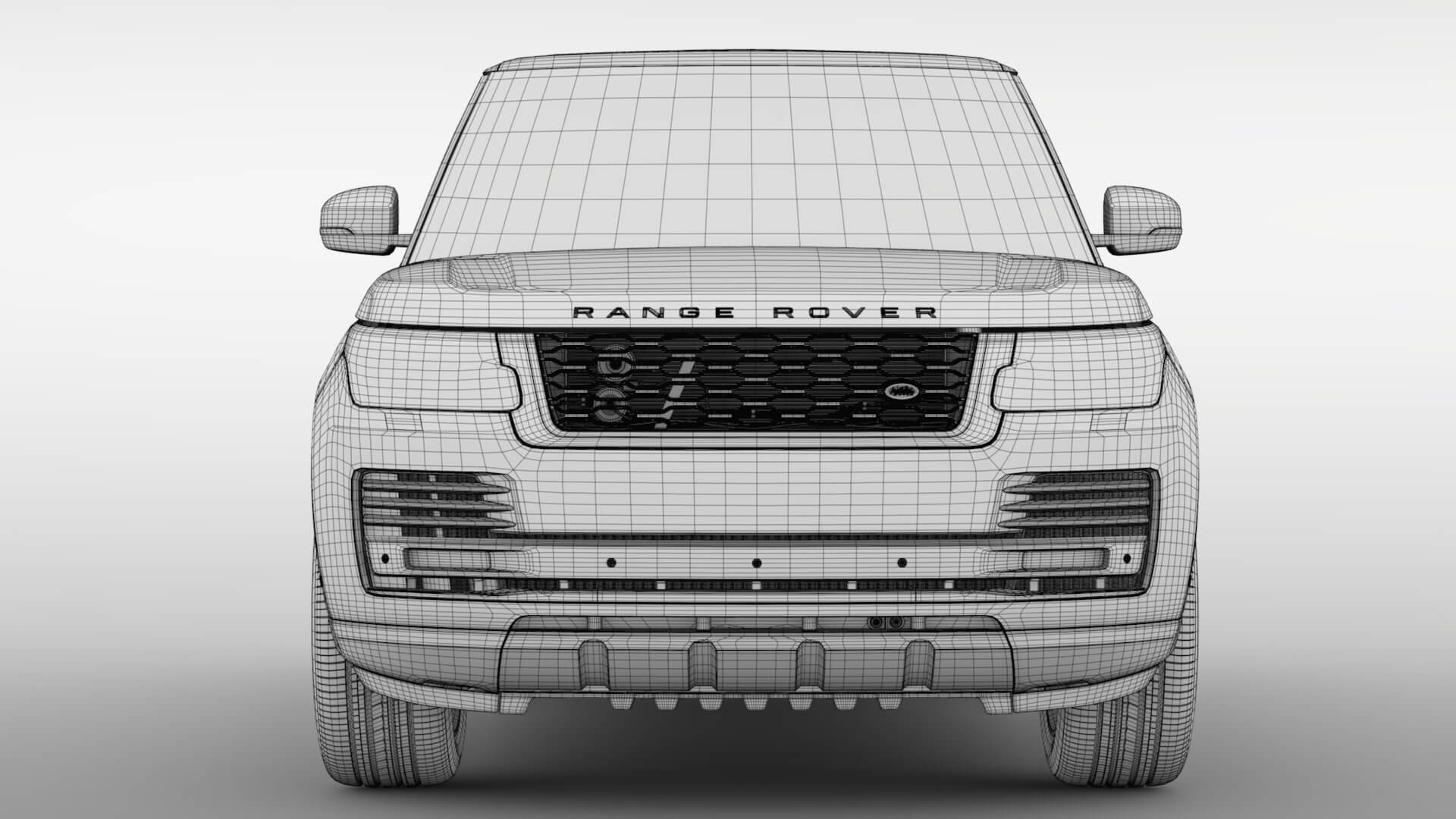 Range Rover Supercharged LWB L405 2018 - 3D Model by Creator 3D
