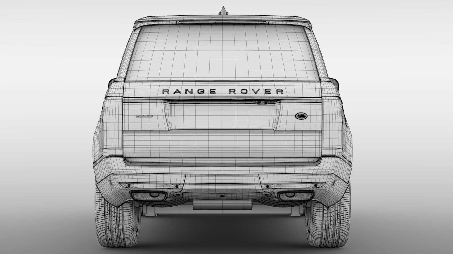 Range Rover Supercharged LWB L405 2018 - 3D Model by Creator 3D