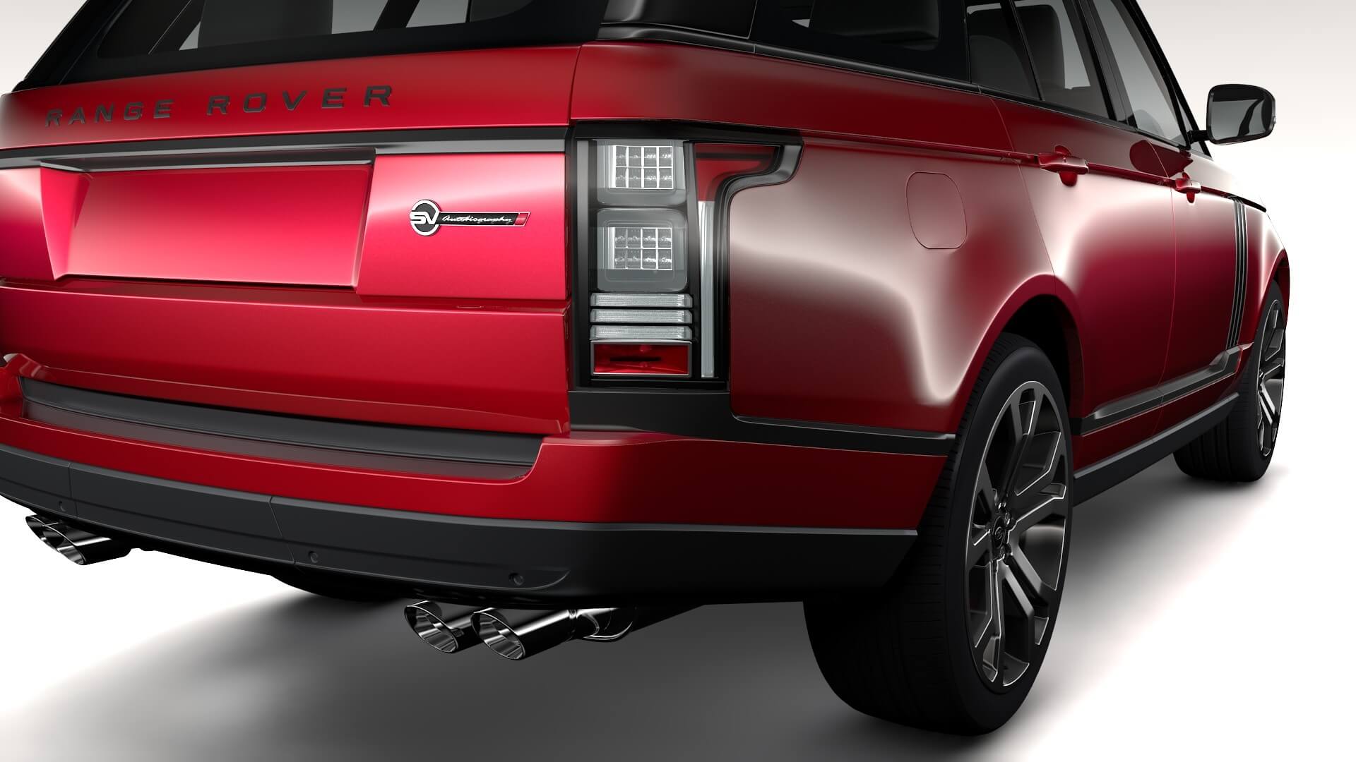 Range Rover SVAutobiography Dynamic 2017 - 3D Model by Creator 3D