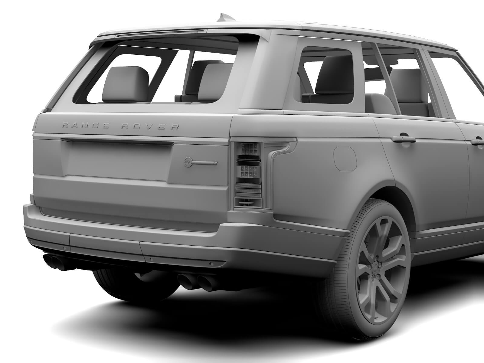 Range Rover SVAutobiography Dynamic 2017 - 3D Model by Creator 3D
