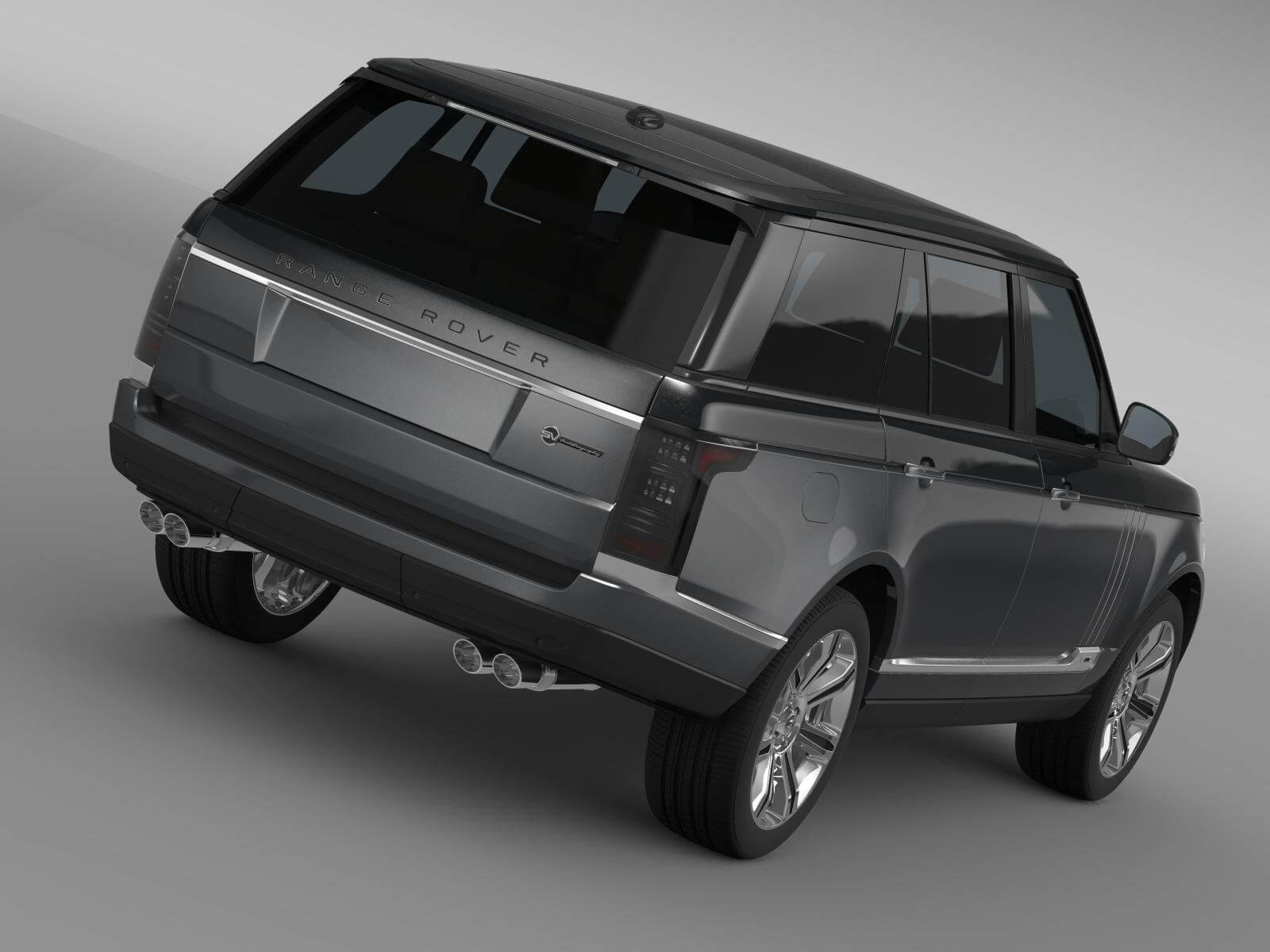 Range Rover SV Autobiography LWB L405 2016 - 3D Model by Creator 3D