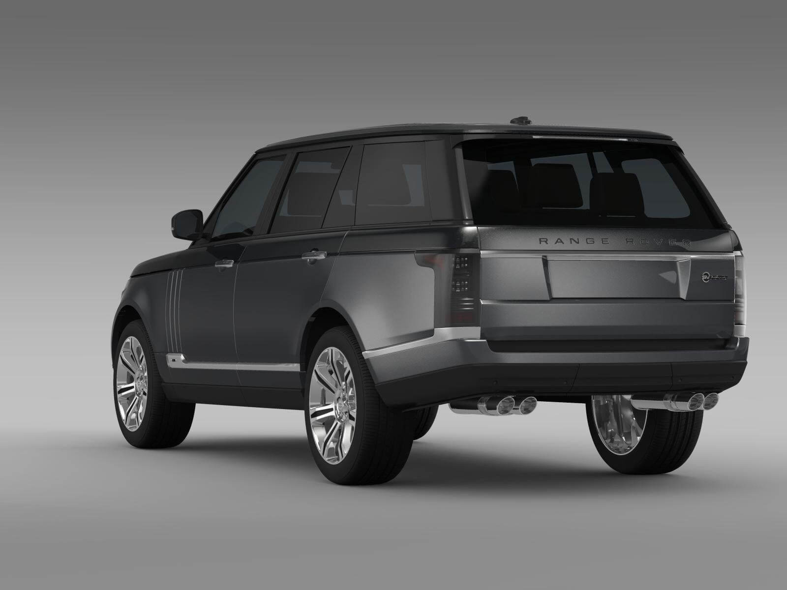 Range Rover SV Autobiography LWB L405 2016 - 3D Model by Creator 3D