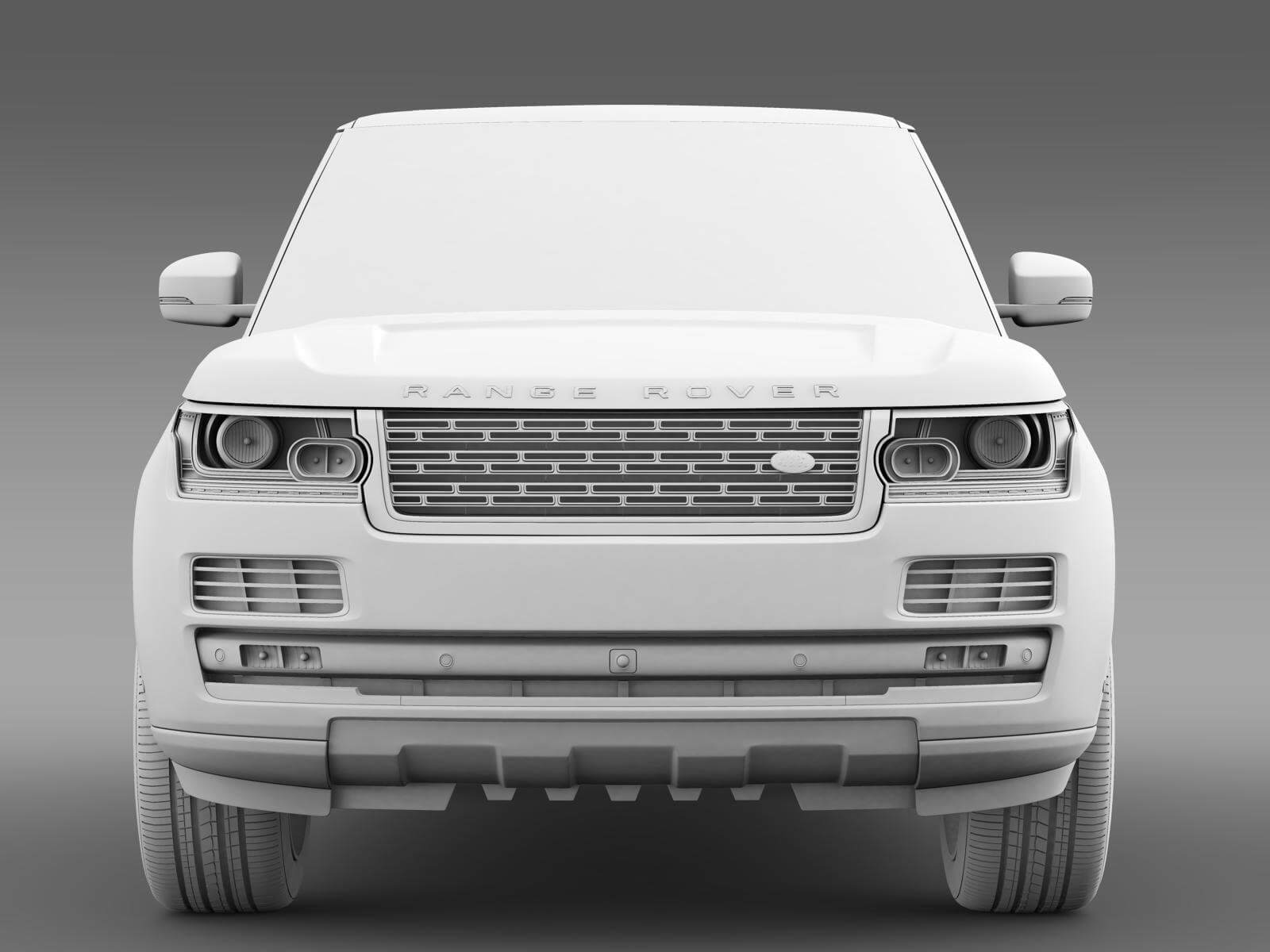 Range Rover SV Autobiography LWB L405 2016 - 3D Model by Creator 3D