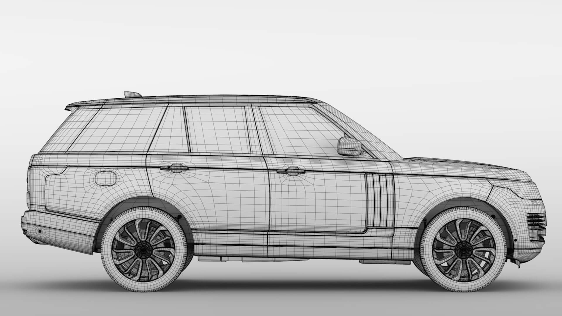 Range Rover Vogue SE L405 2018 - 3D Model by Creator 3D