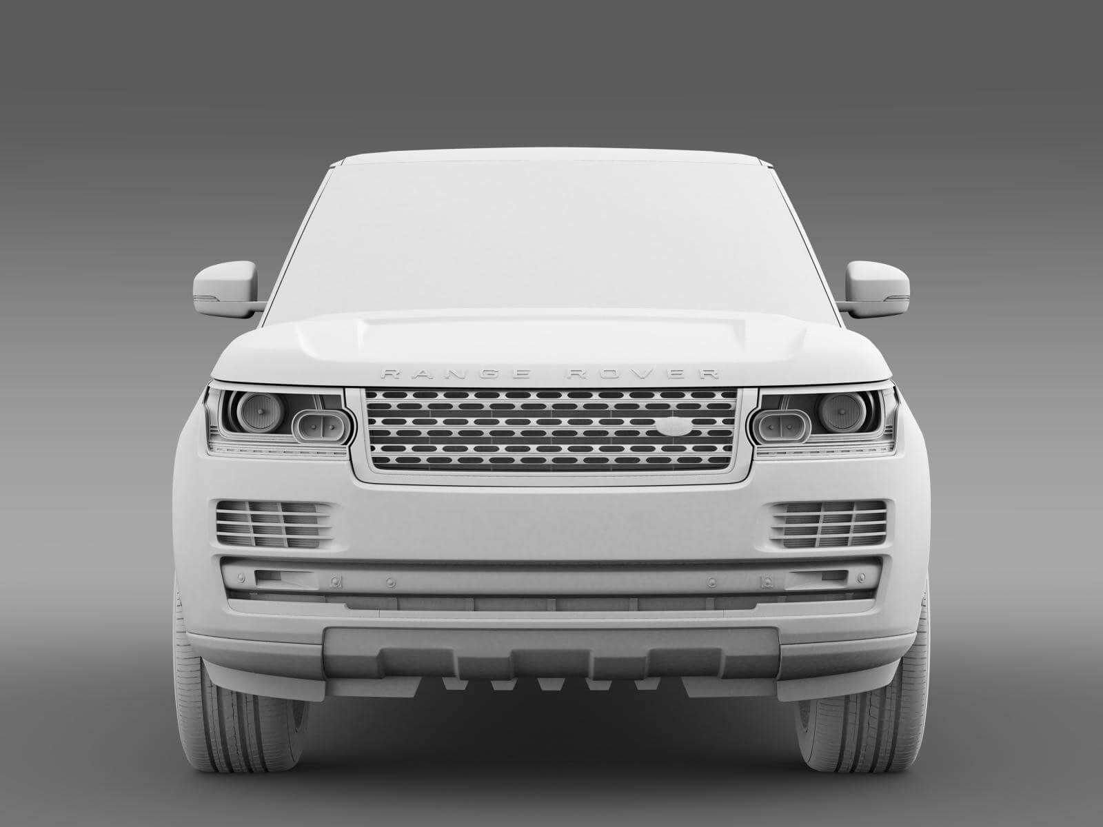 Range Rover Vogue TDV6 L405 - 3D Model by Creator 3D