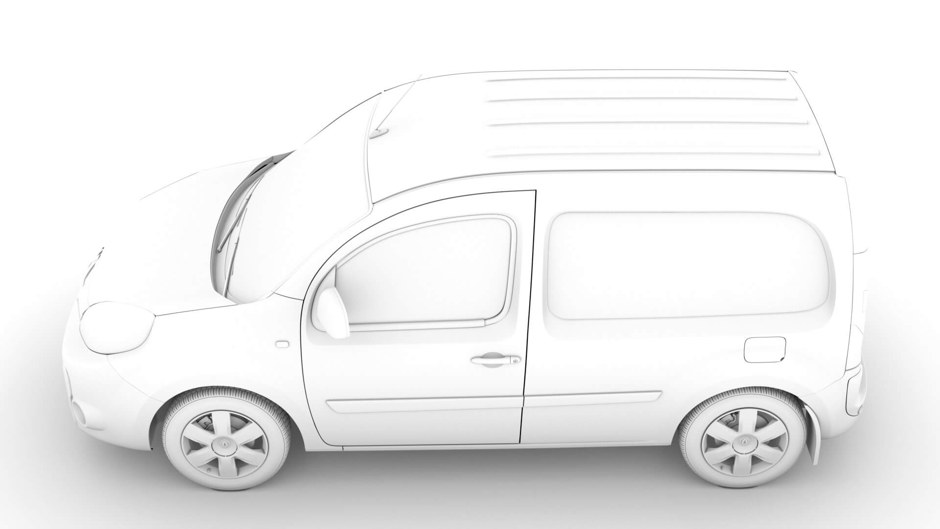 Renault Kangoo Combi L2 2019 - 3D Model by Creator 3D