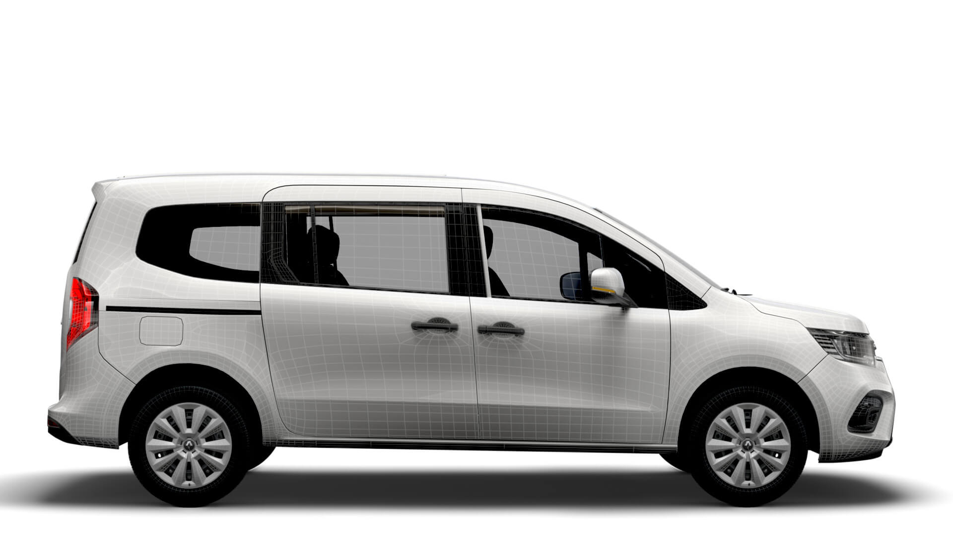 Renault Kangoo Tourneo LWB 2023 - 3D Model by Creator 3D