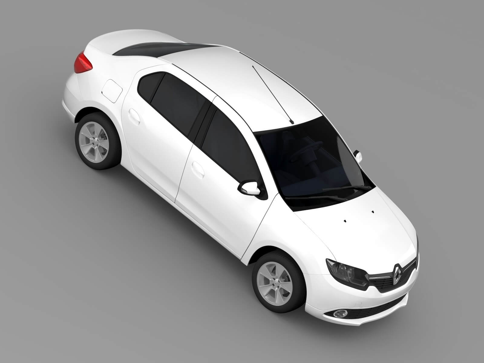 Renault Logan 2015 - 3D Model by Creator 3D