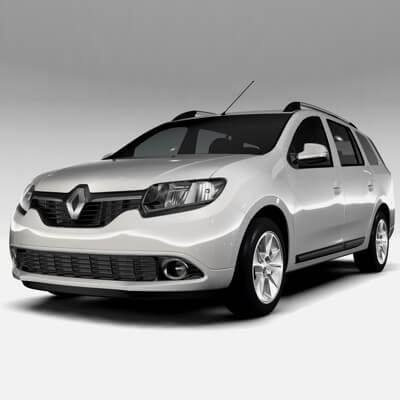 Renault Logan MCV 2016 - 3D Model by Creator 3D