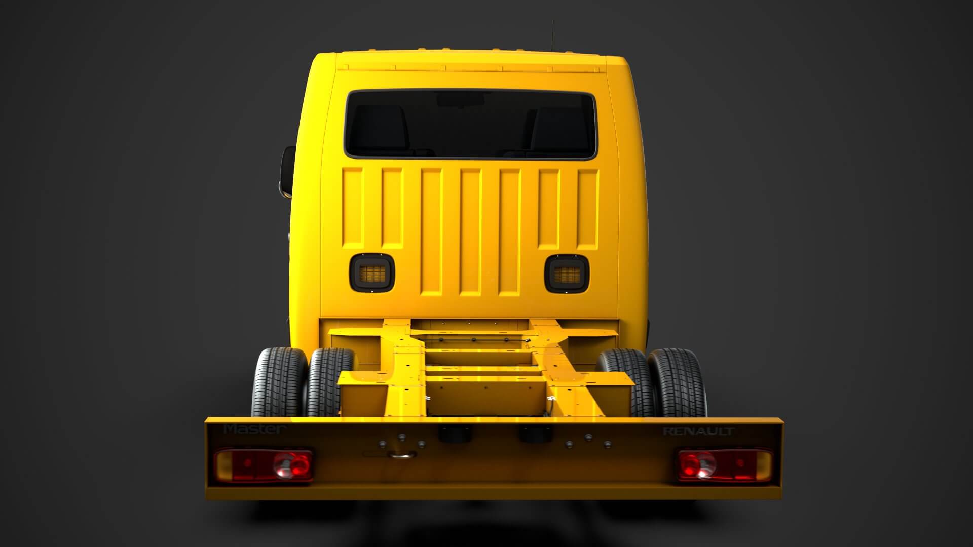 Renault Master Crew Cab DW E20 Chassis 2020 - 3D Model by Creator 3D