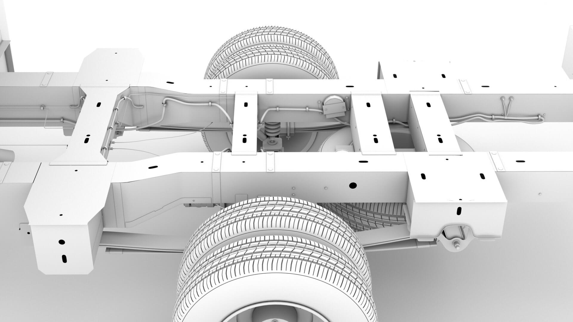 Renault Master Crew Cab DW E20 Chassis 2020 - 3D Model by Creator 3D