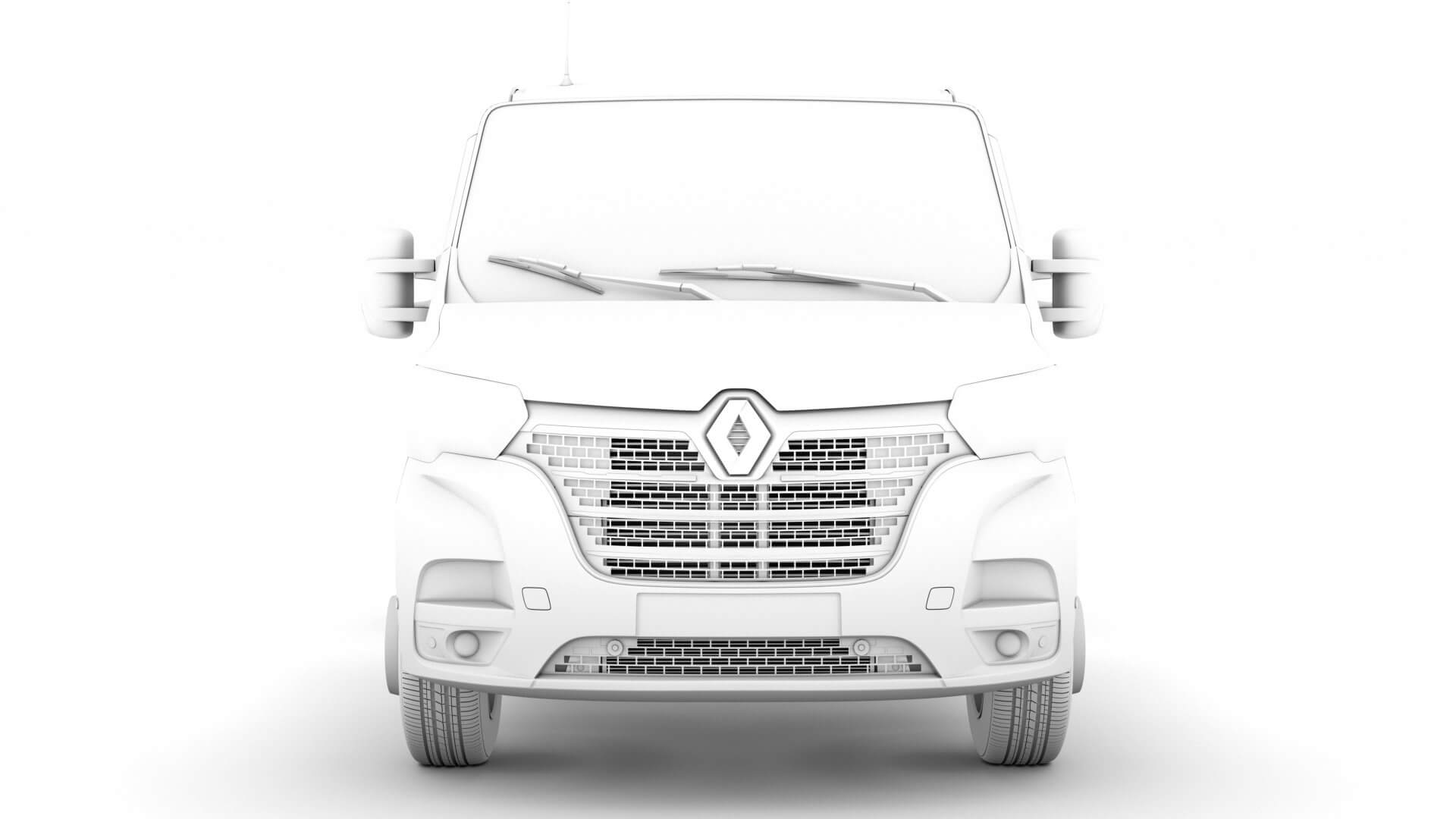 Renault Master Crew Cab DW E20 Chassis 2020 - 3D Model by Creator 3D
