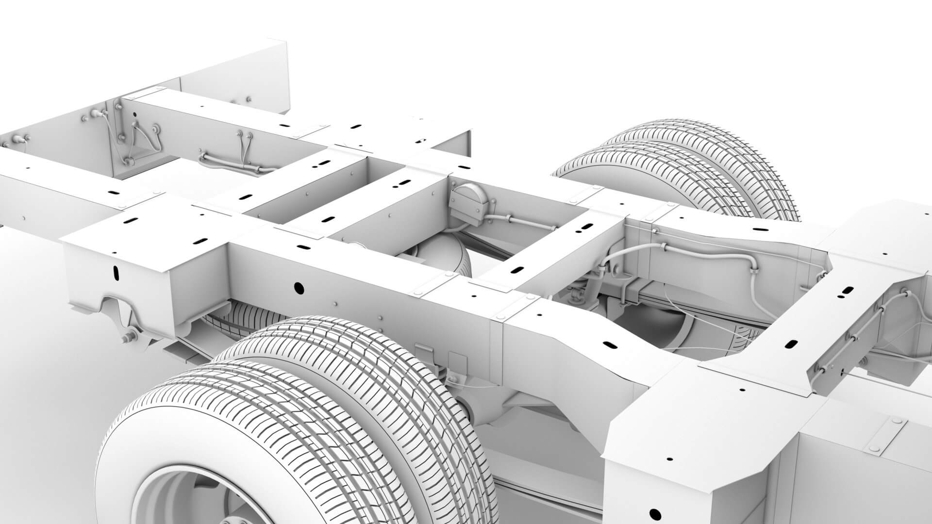 Renault Master Crew Cab DW E20 Chassis 2020 - 3D Model by Creator 3D