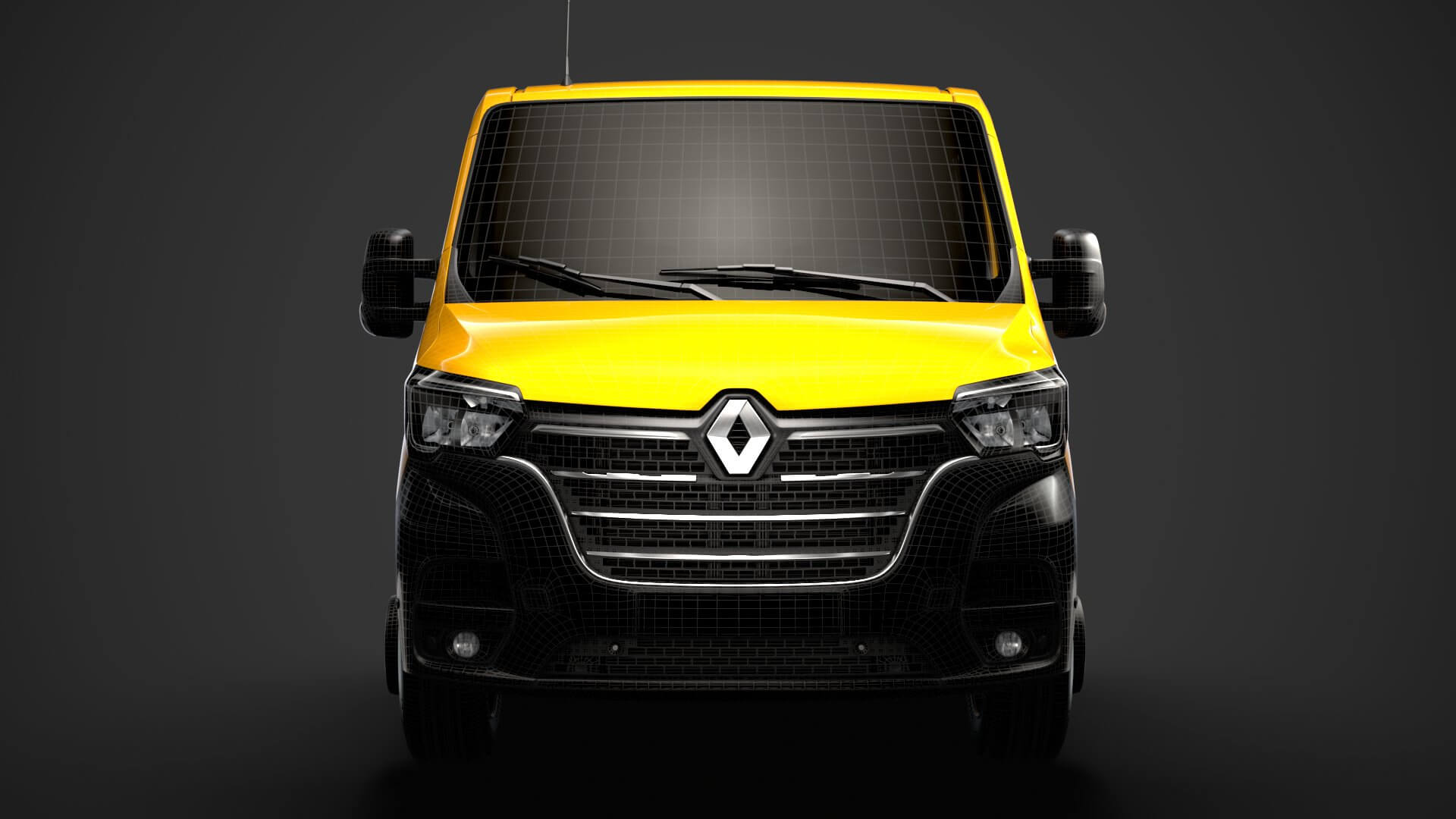 Renault Master Crew Cab DW E20 Chassis 2020 - 3D Model by Creator 3D