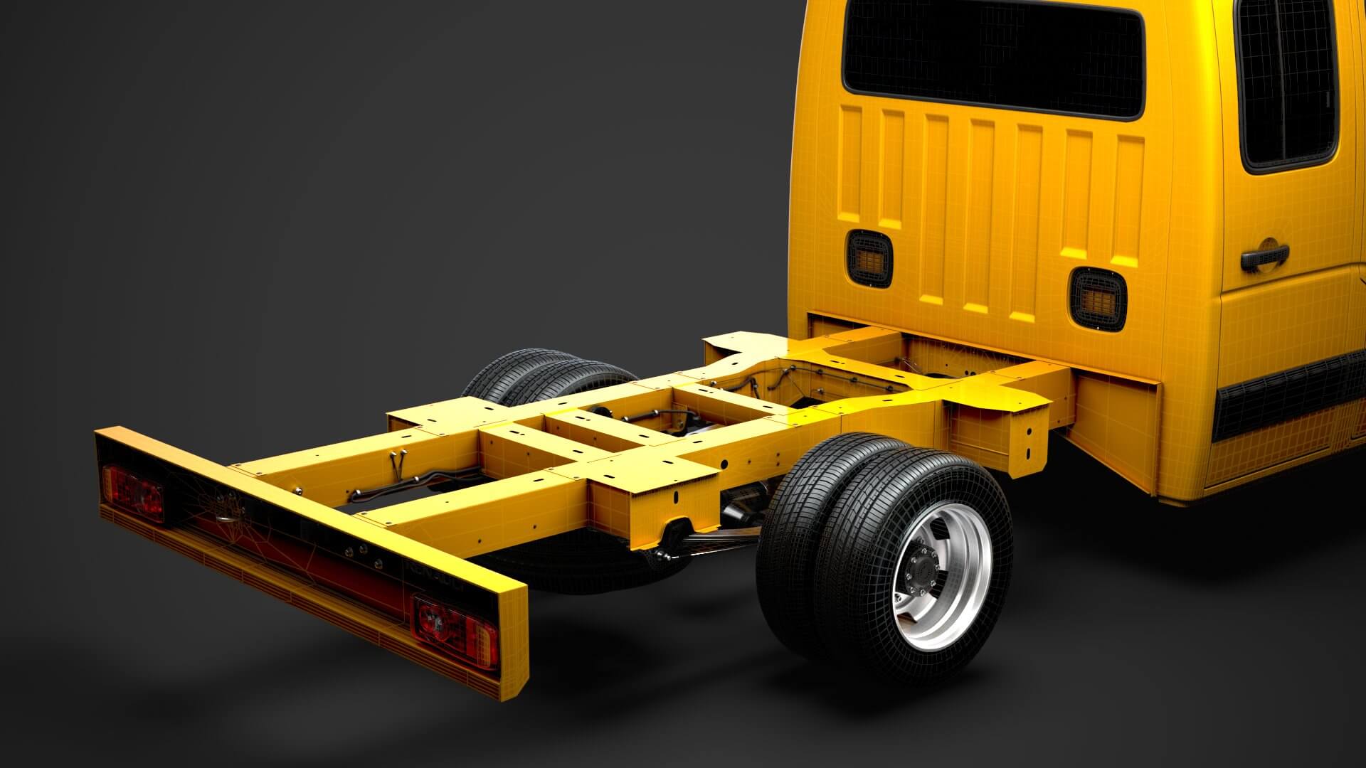 Renault Master Crew Cab DW E20 Chassis 2020 - 3D Model by Creator 3D