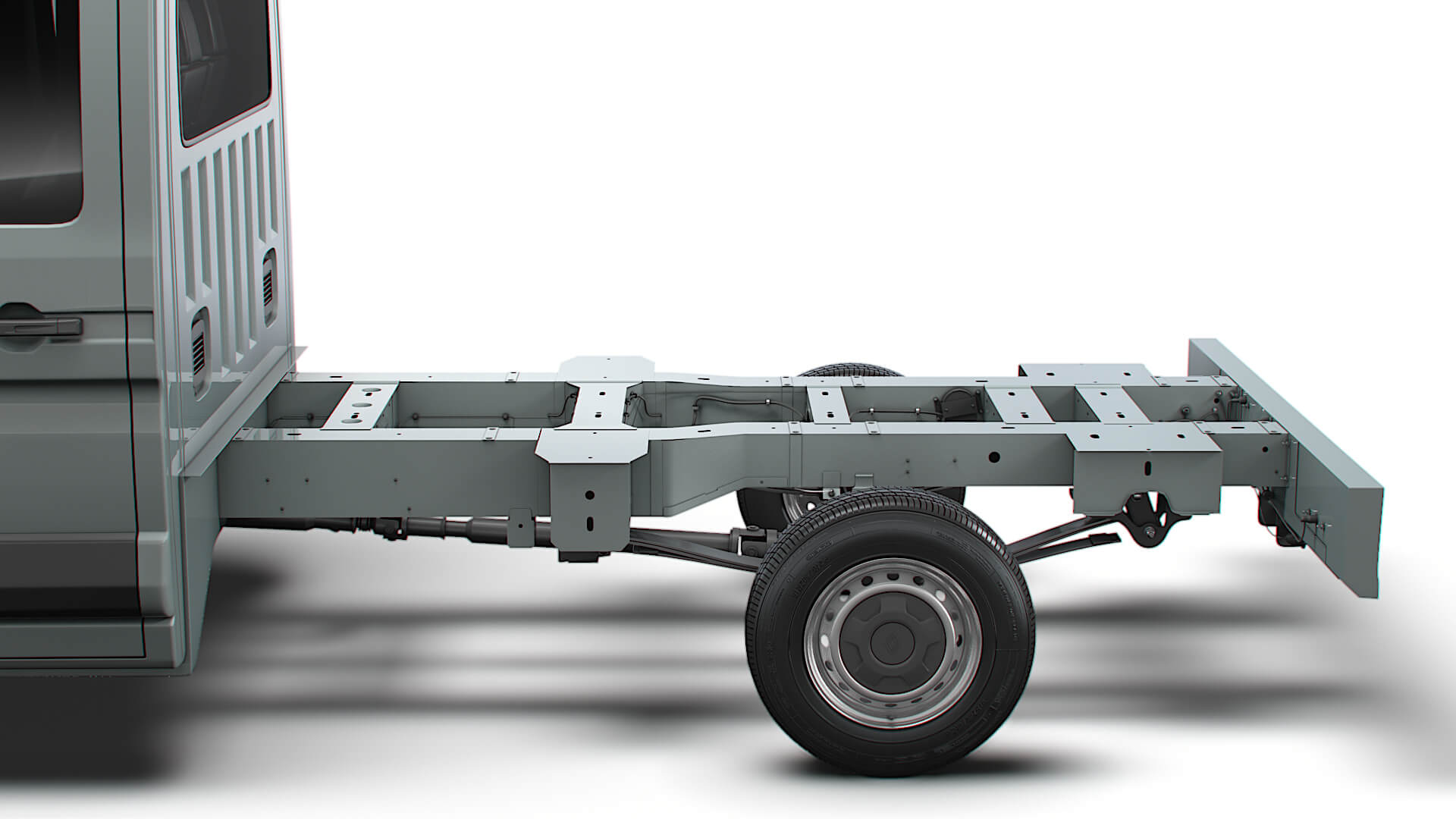 Renault Master CrewCab L3 Chassis 2024 - 3D Model by Creator 3D