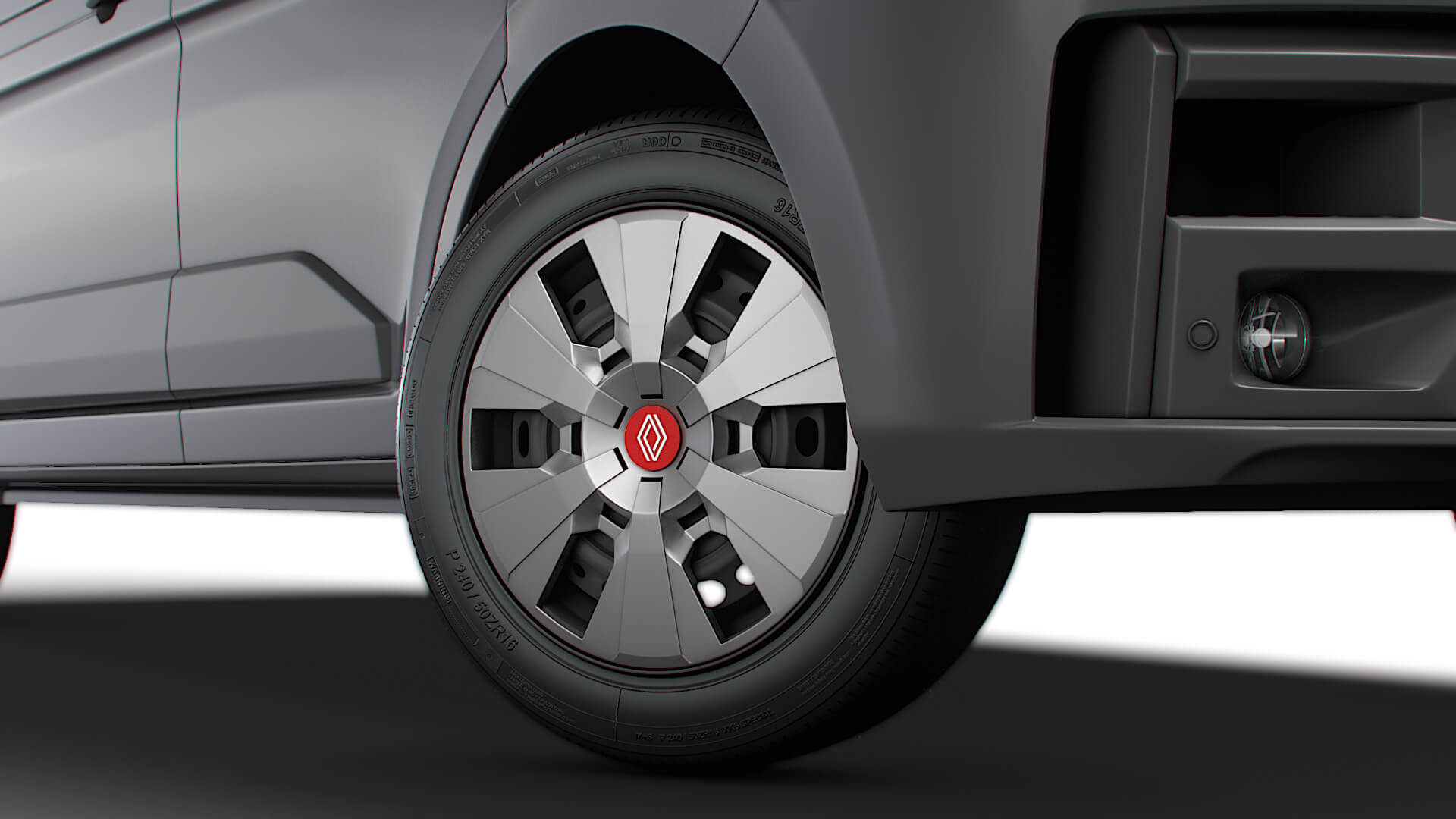 Renault Master E-Tech Red Edition L2H2 Van 2024 3D Model by Creator 3D