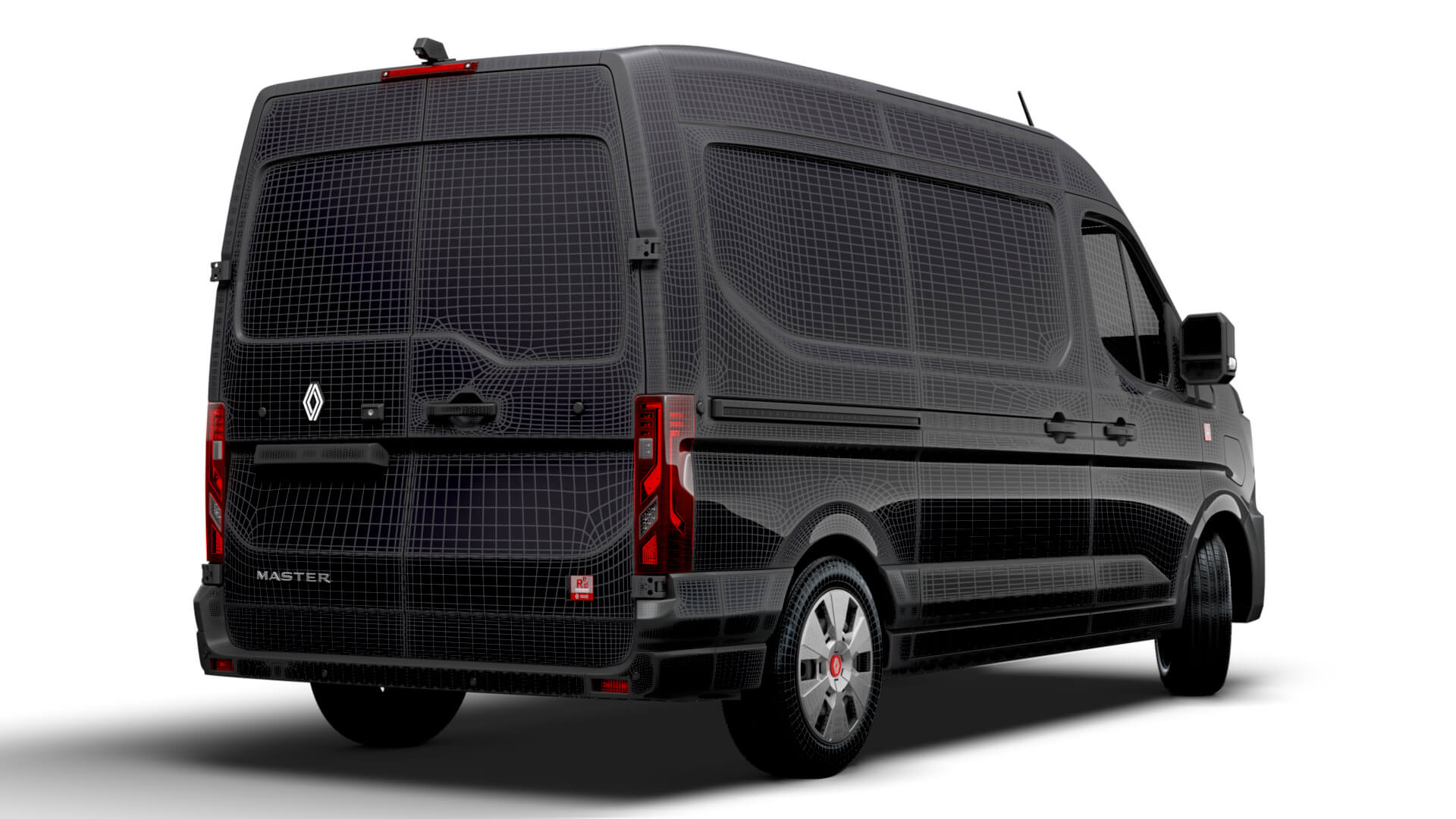 Renault Master E-Tech Red Edition L2H2 Van 2024 3D Model by Creator 3D