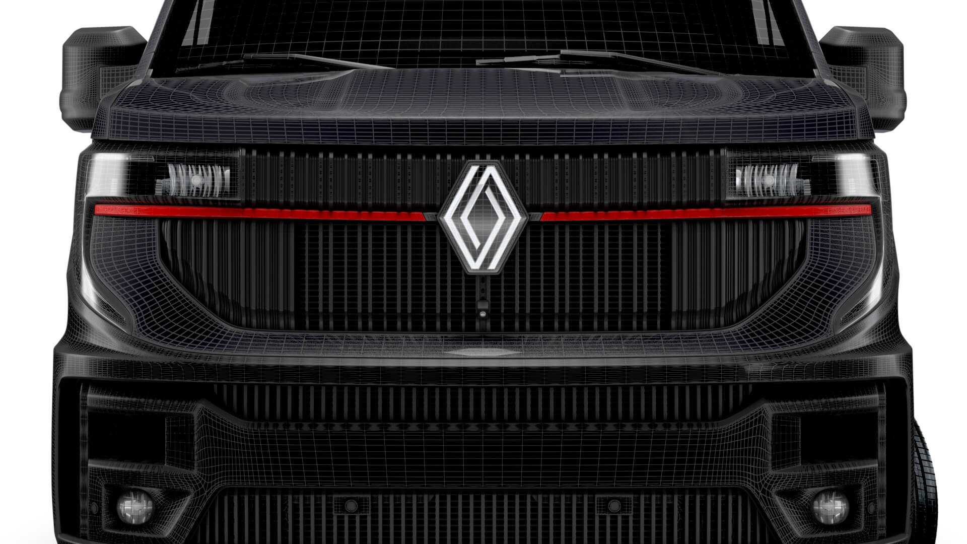 Renault Master E-Tech Red Edition L2H2 Van 2024 3D Model by Creator 3D