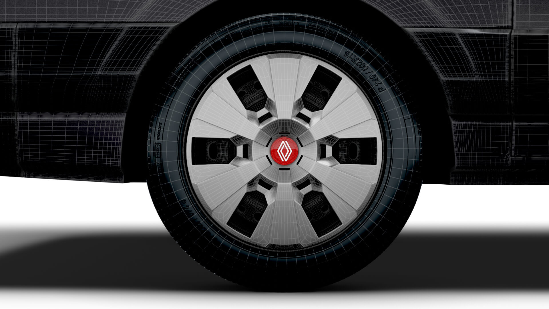 Renault Master E-Tech Red Edition L2H2 Van 2024 3D Model by Creator 3D