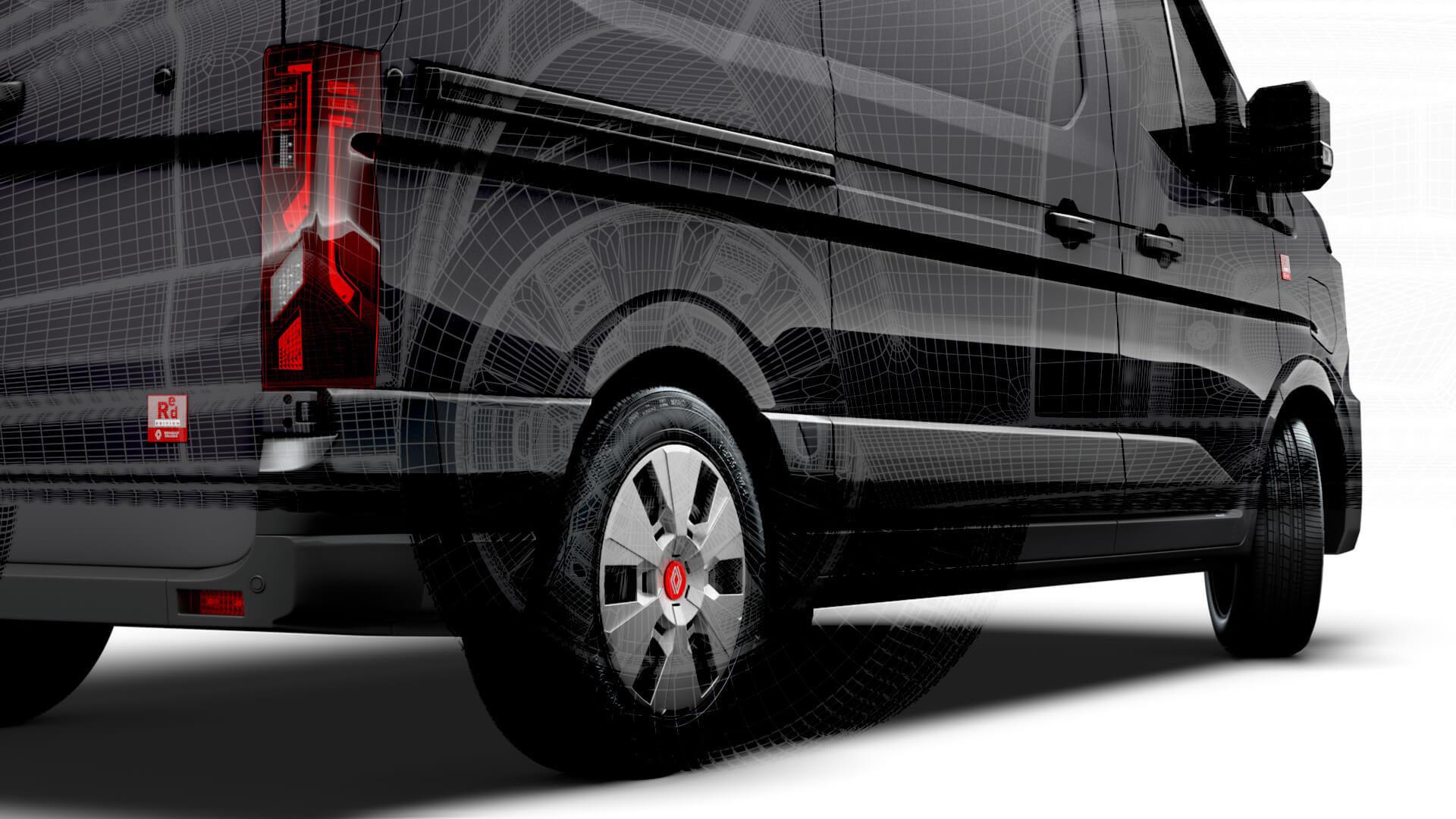 Renault Master E-Tech Red Edition L2H2 Van 2024 3D Model by Creator 3D