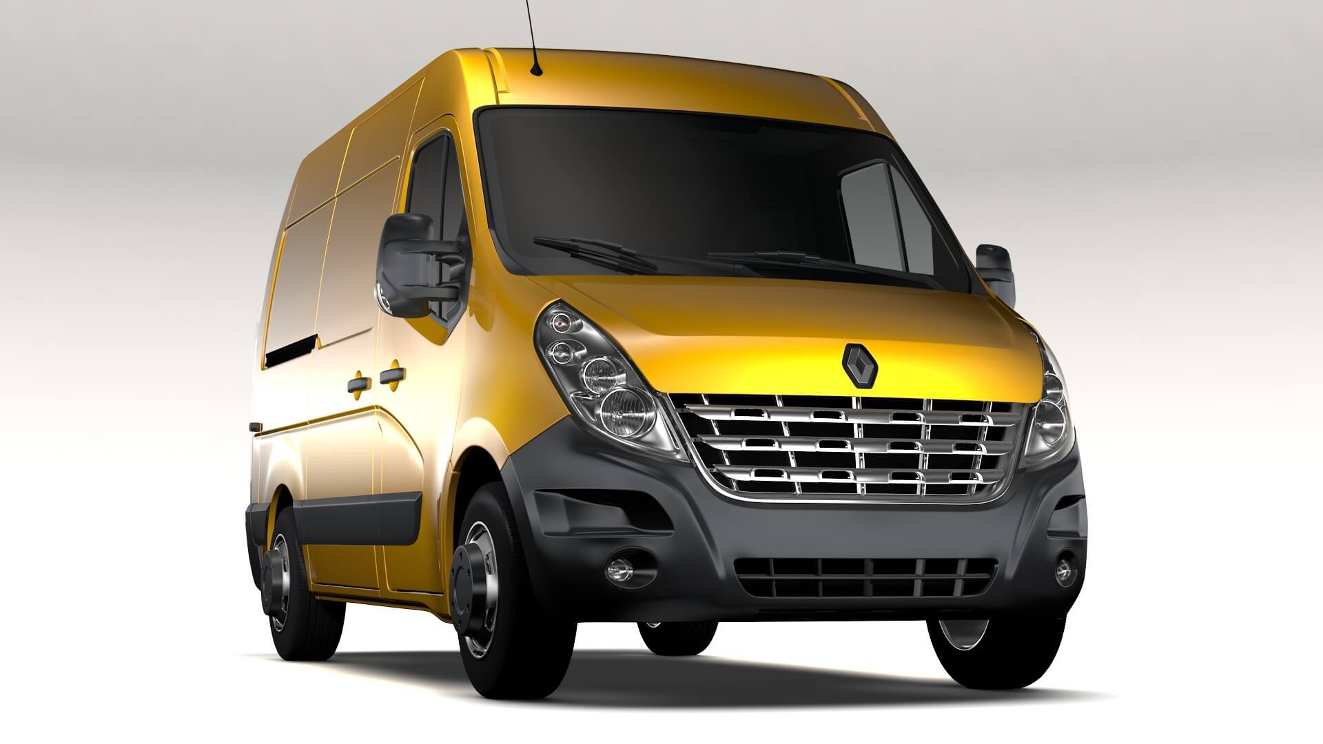 Renault Master L1H2 Van 2010 - 3D Model by Creator 3D