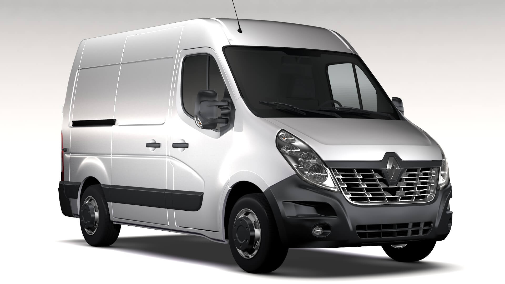 Renault Master L1H2 Van 2017 - 3D Model by Creator 3D