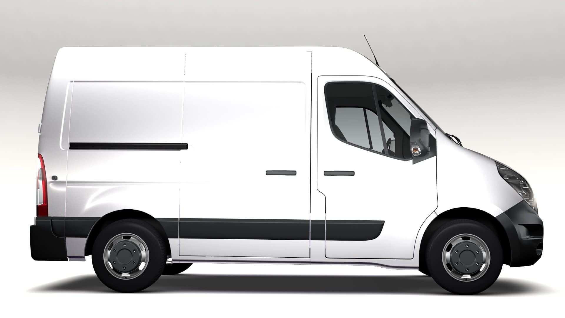 Renault Master L1H2 Van 2017 - 3D Model by Creator 3D