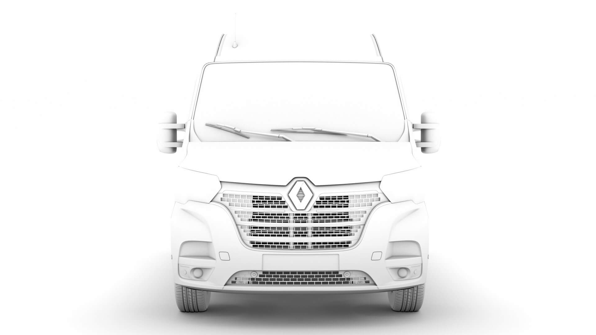 Renault Master L1H2 Van 2020 - 3D Model by Creator 3D