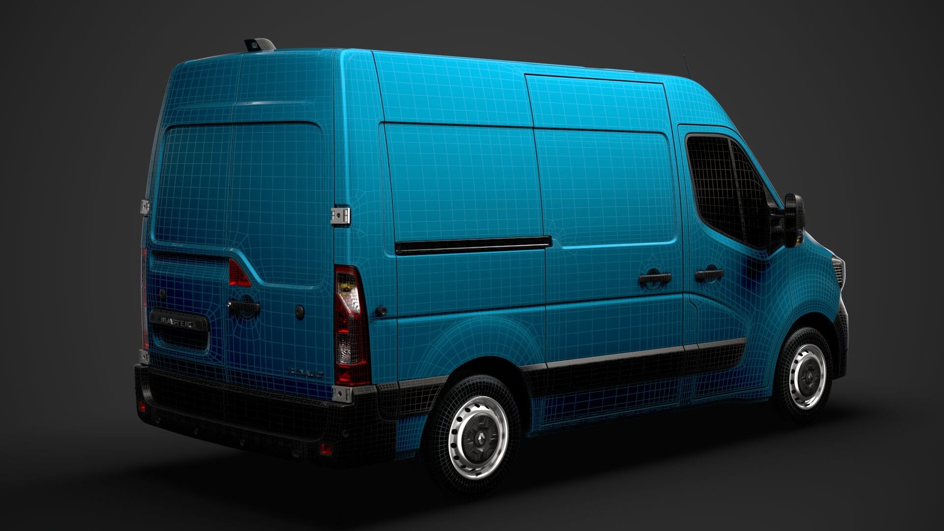 Renault Master L1H2 Van 2020 - 3D Model by Creator 3D