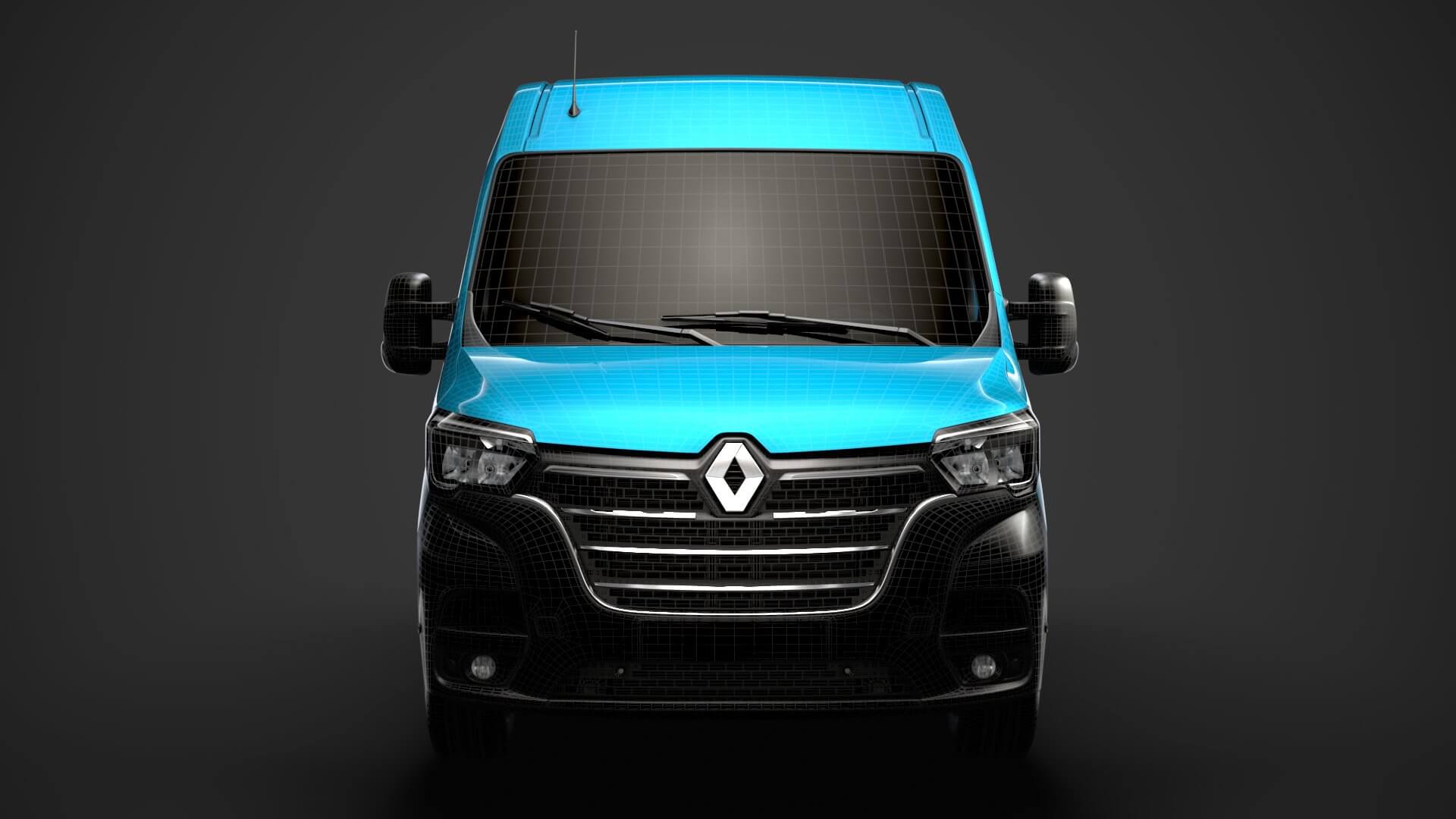 Renault Master L1H2 Van 2020 - 3D Model by Creator 3D