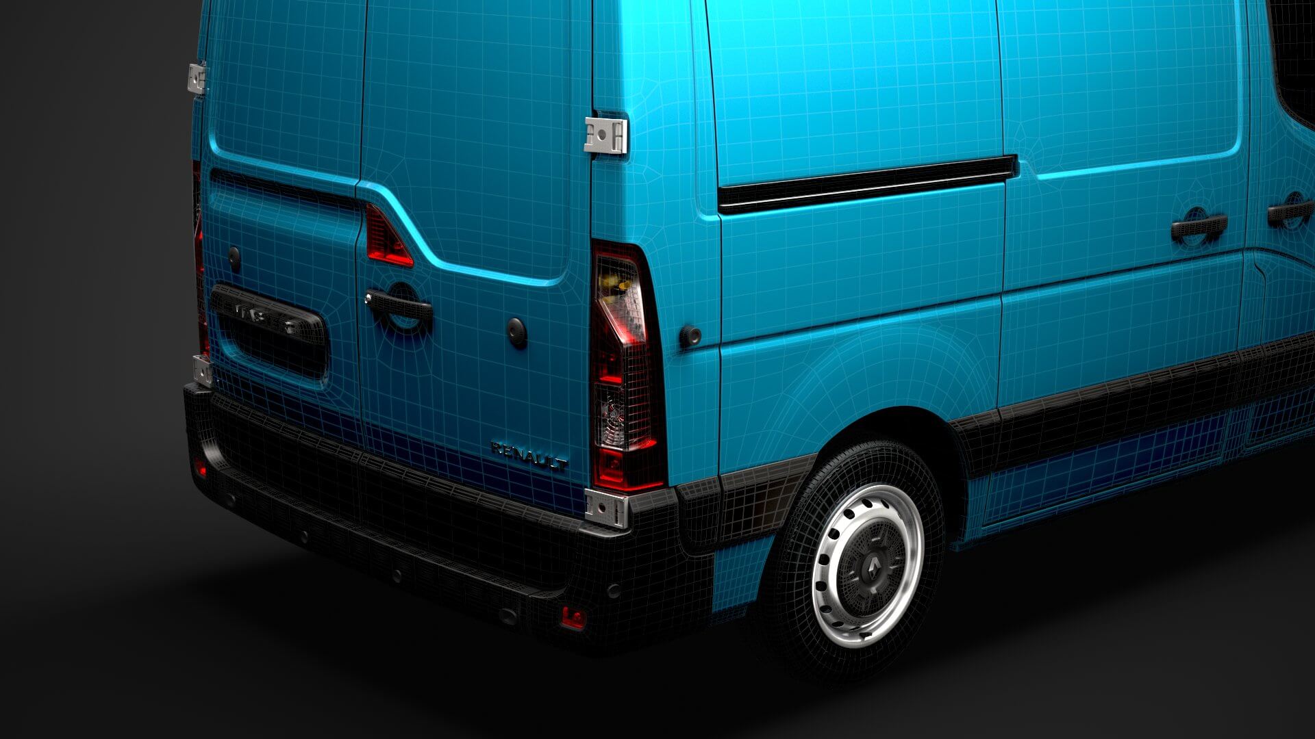Renault Master L1H2 Van 2020 - 3D Model by Creator 3D
