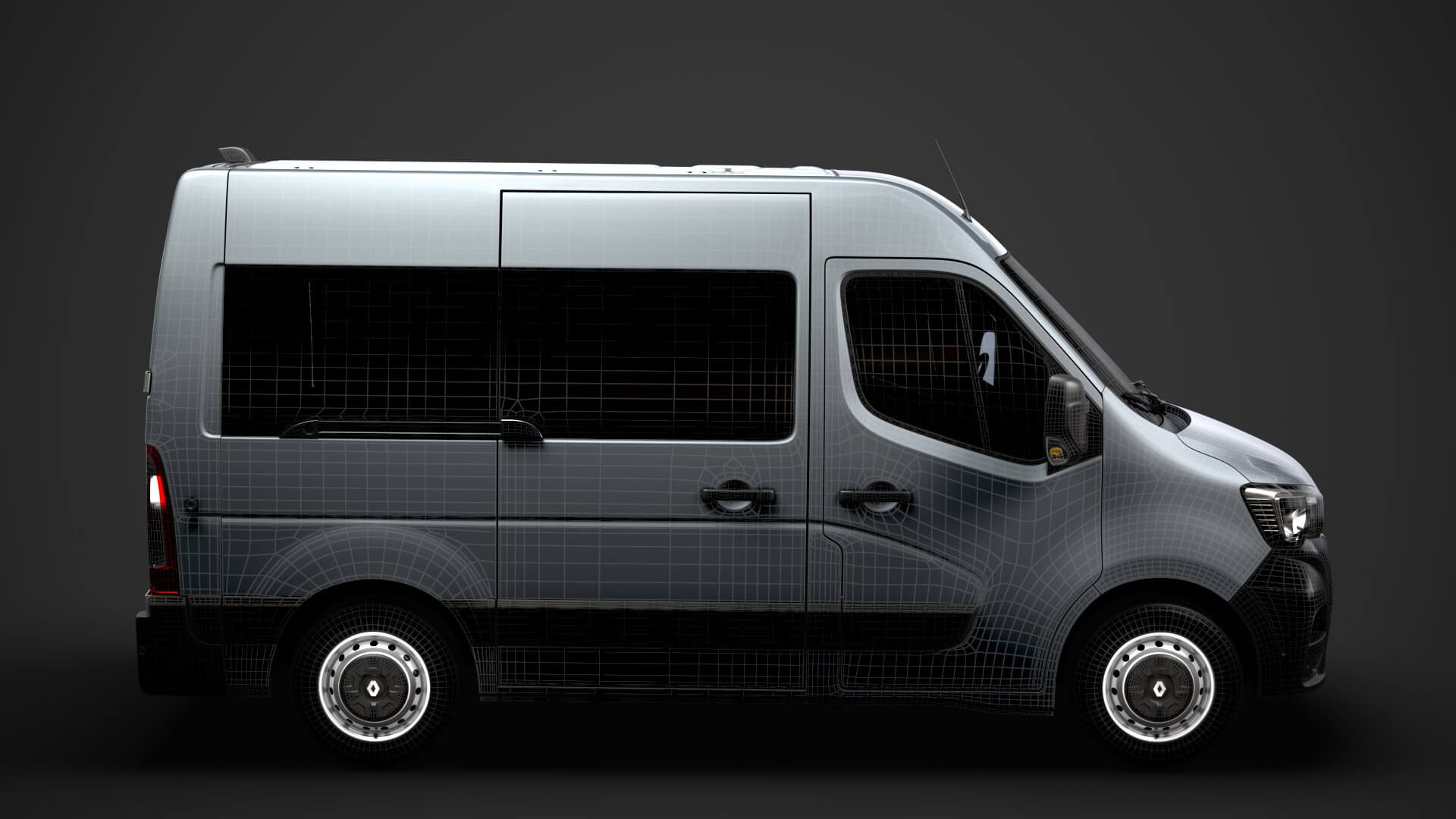 Renault Master L1H2 WindowVan 2020 - 3D Model by Creator 3D