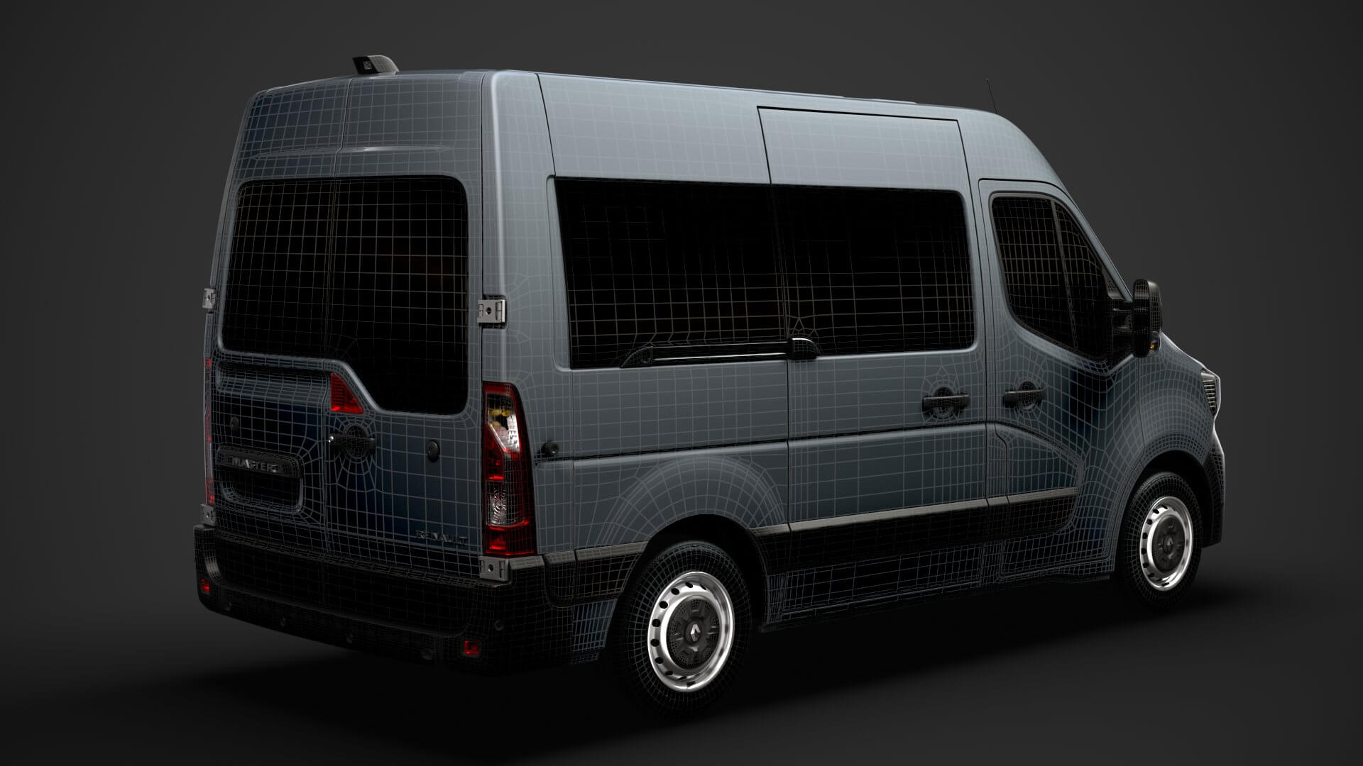 Renault Master L1H2 WindowVan 2020 - 3D Model by Creator 3D