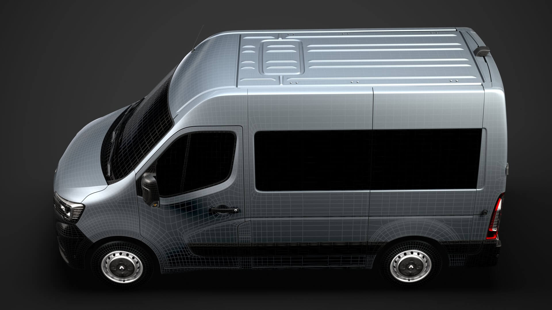 Renault Master L1H2 WindowVan 2020 - 3D Model by Creator 3D
