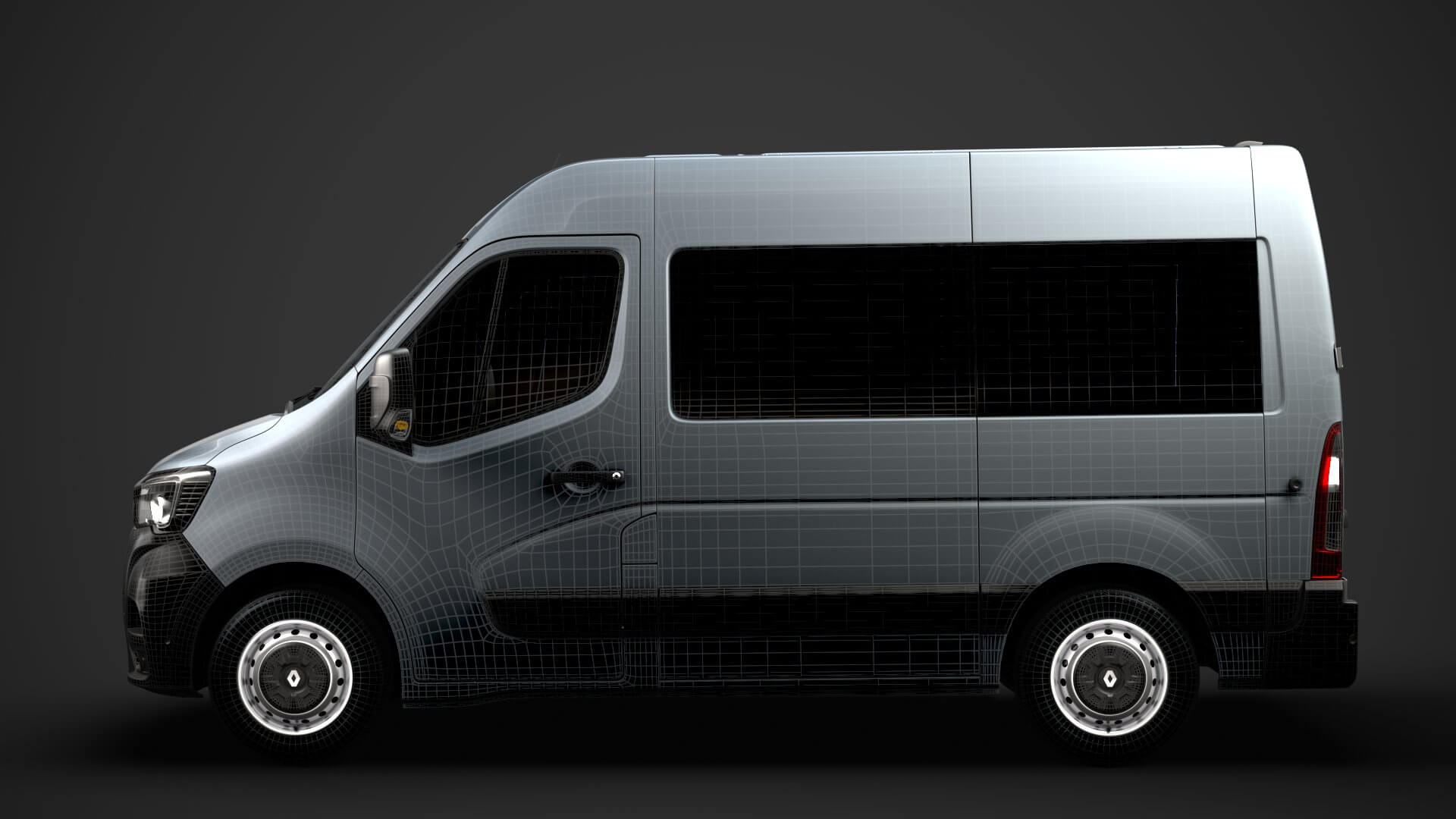 Renault Master L1H2 WindowVan 2020 - 3D Model by Creator 3D