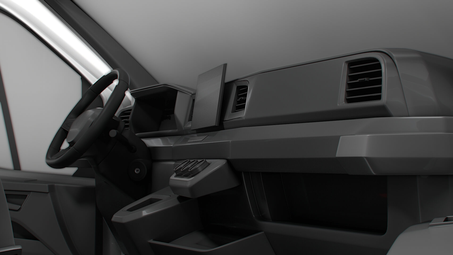 Renault Master L2H2 CrewCab Van HQ Interior 2024 - 3D Model by Creator 3D