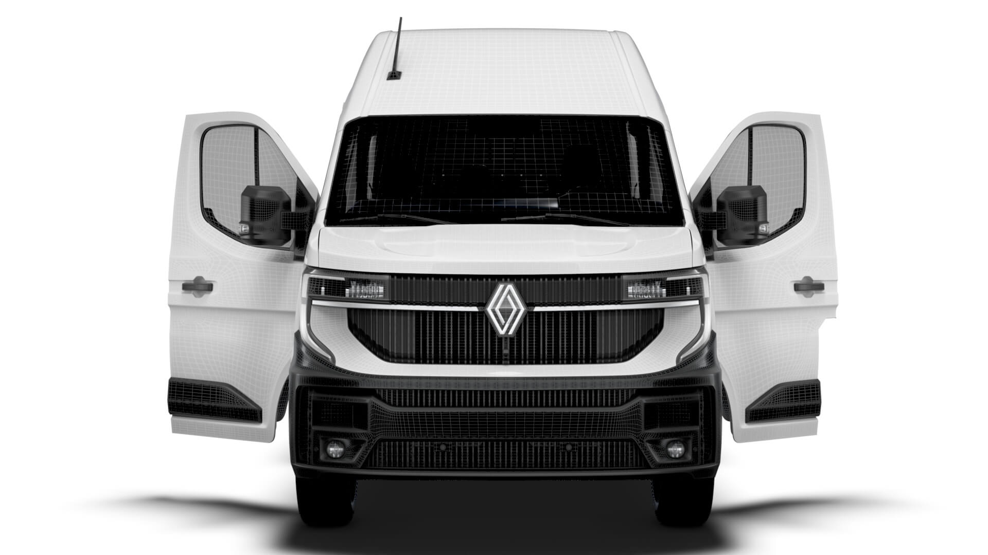 Renault Master L3H3 CrewCab Van HQ Interior 2024 - 3D Model by Creator 3D