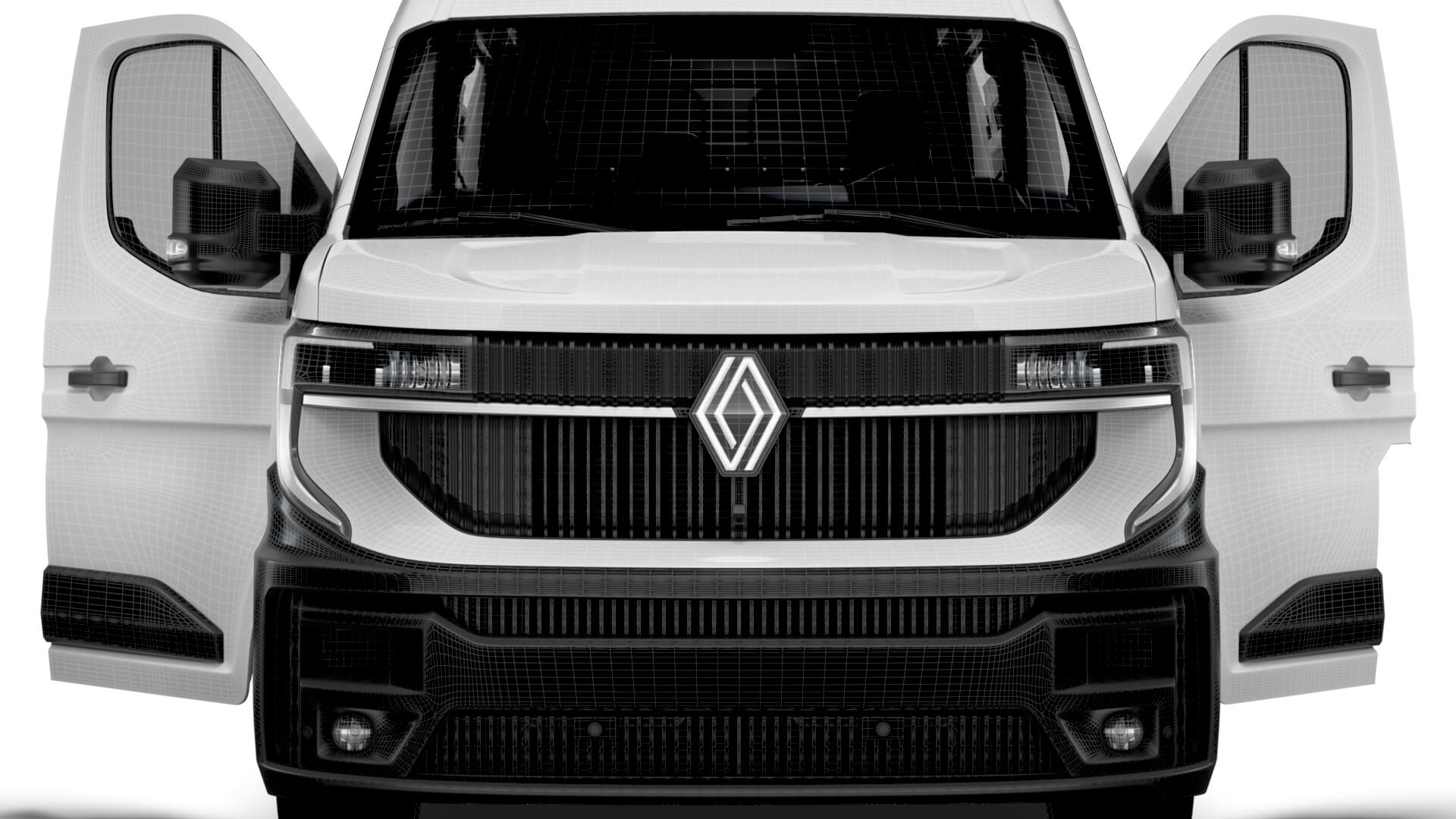 Renault Master L3H3 CrewCab Van HQ Interior 2024 - 3D Model by Creator 3D