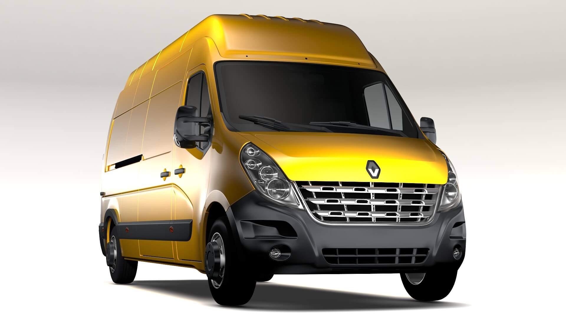 Renault Master L3H3 Van 2010 - 3D Model by Creator 3D