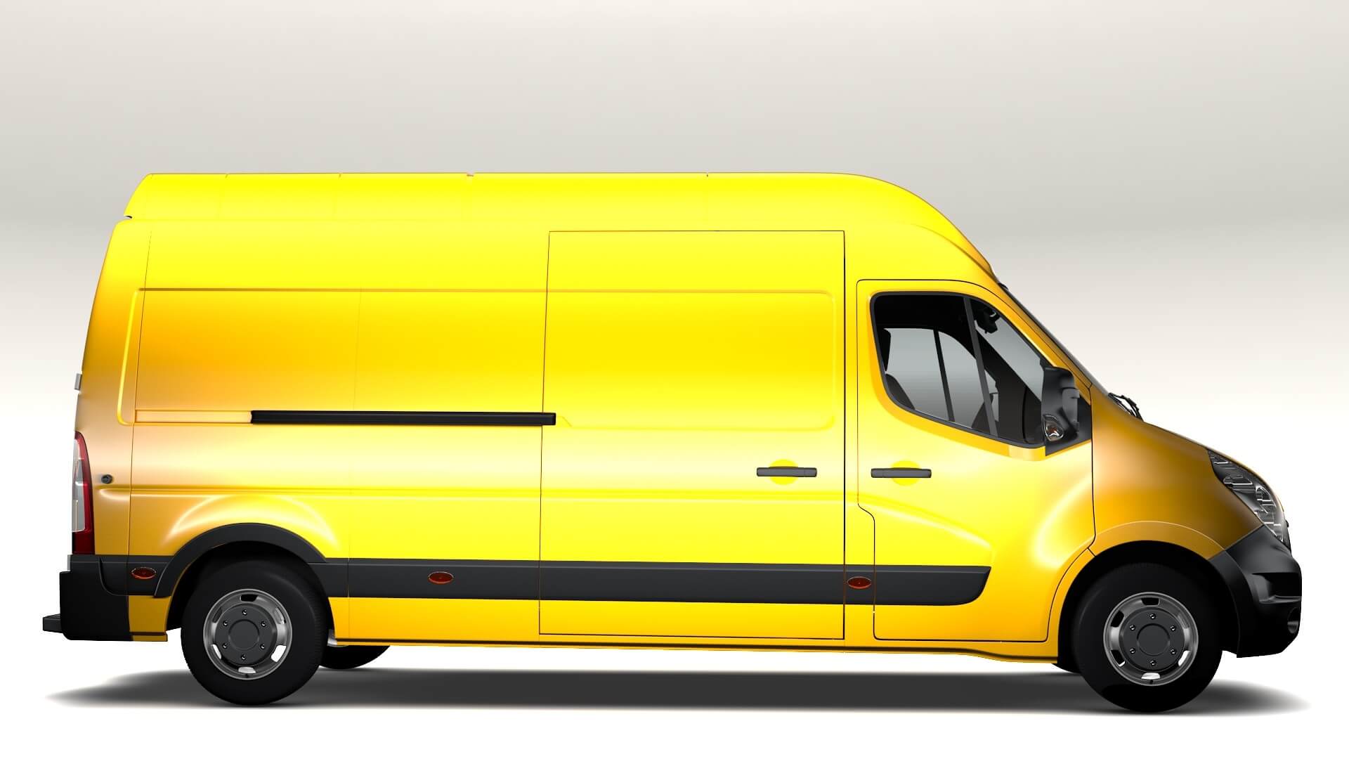 Renault Master L3H3 Van 2010 - 3D Model by Creator 3D