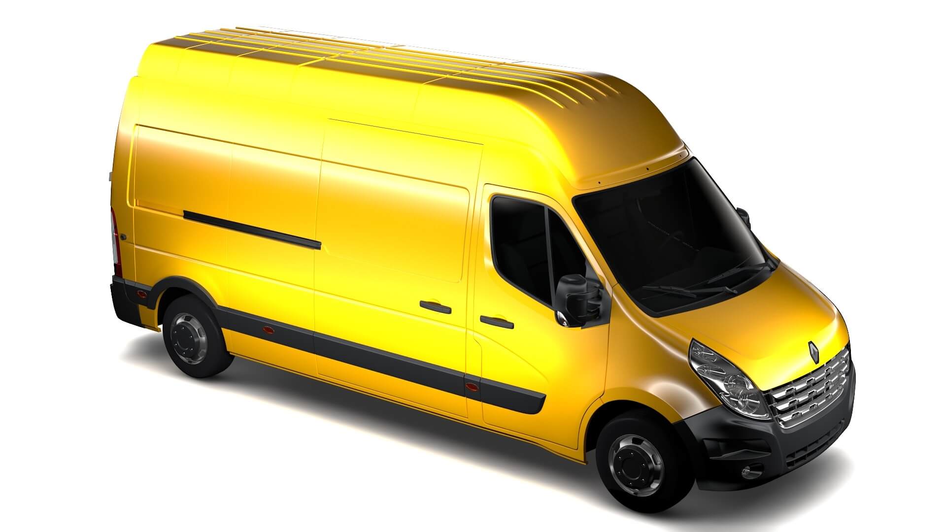 Renault Master L3H3 Van 2010 - 3D Model by Creator 3D