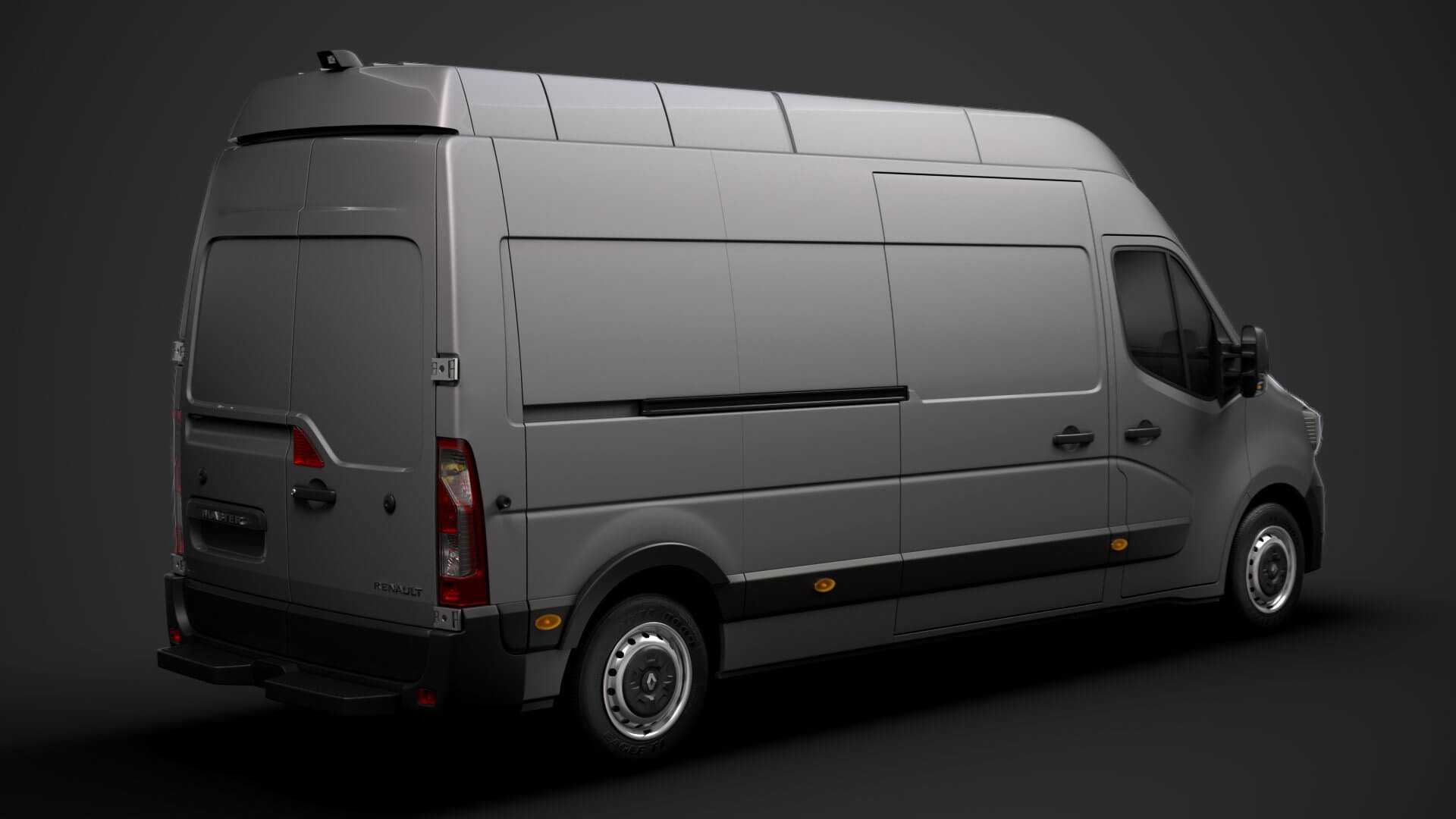 Renault Master L3H3 Van 2020 - 3D Model by Creator 3D