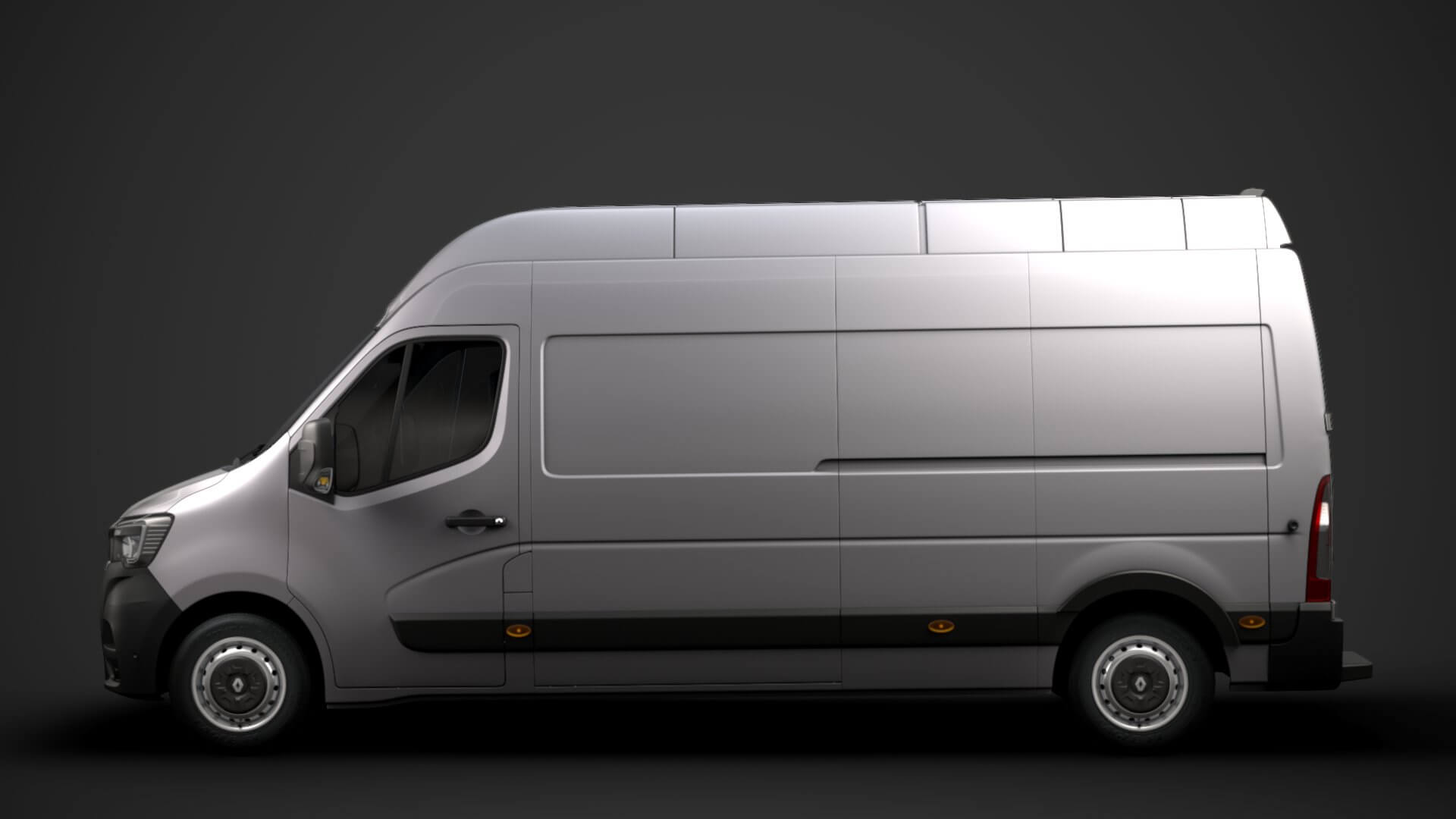 Renault Master L3H3 Van 2020 - 3D Model by Creator 3D
