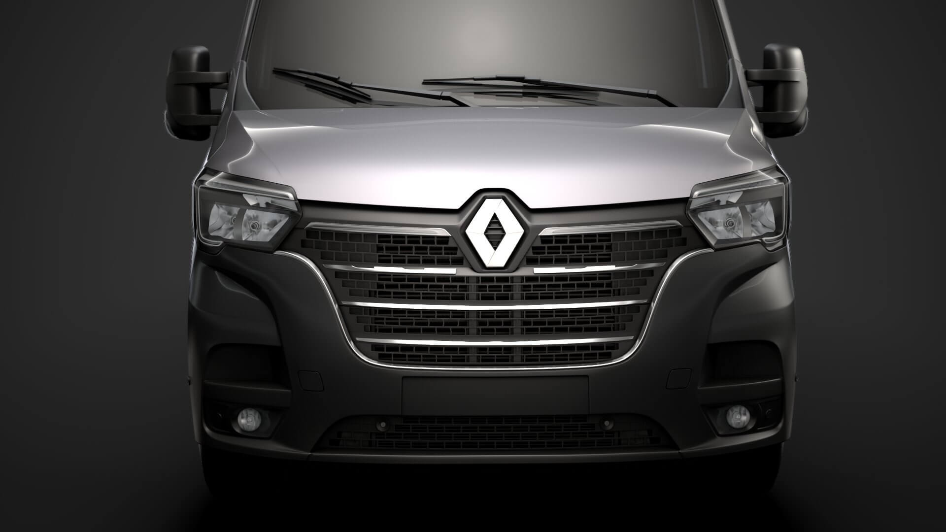 Renault Master L3H3 Van 2020 - 3D Model by Creator 3D